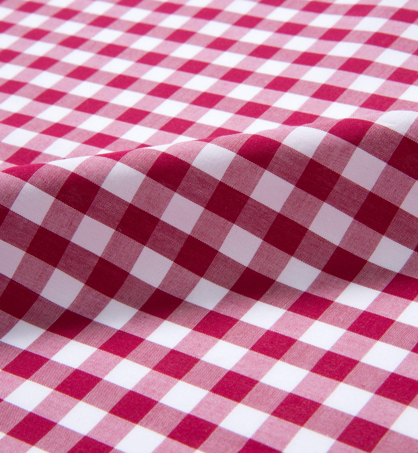 Red Large Gingham Shirts by Proper Cloth