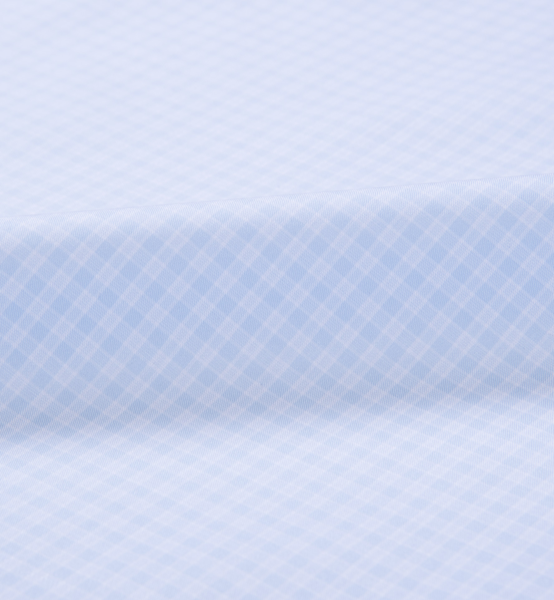 Chambers Light Blue Check Shirts by Proper Cloth