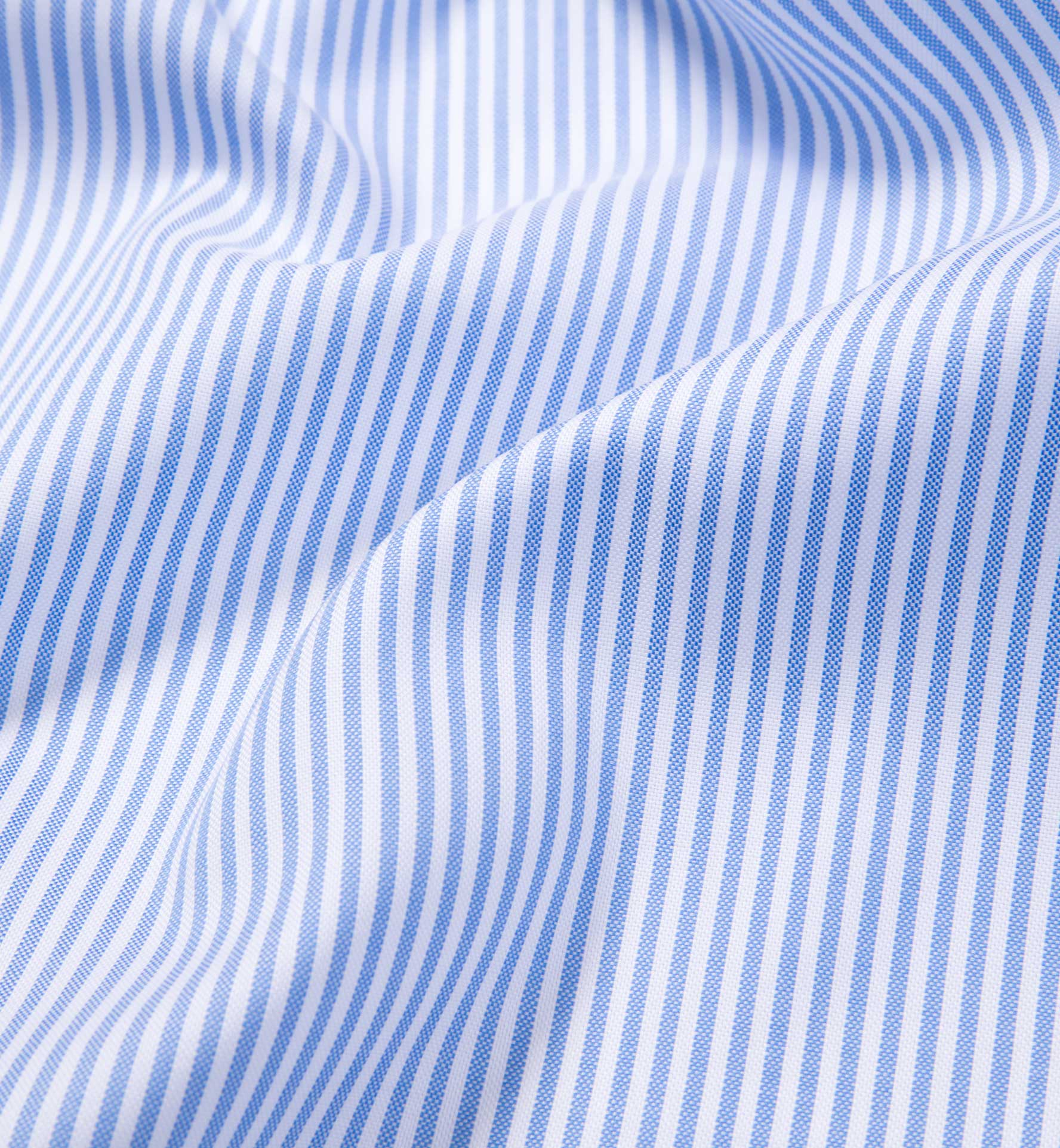Newton Blue Pencil Stripe Pinpoint Shirts by Proper Cloth