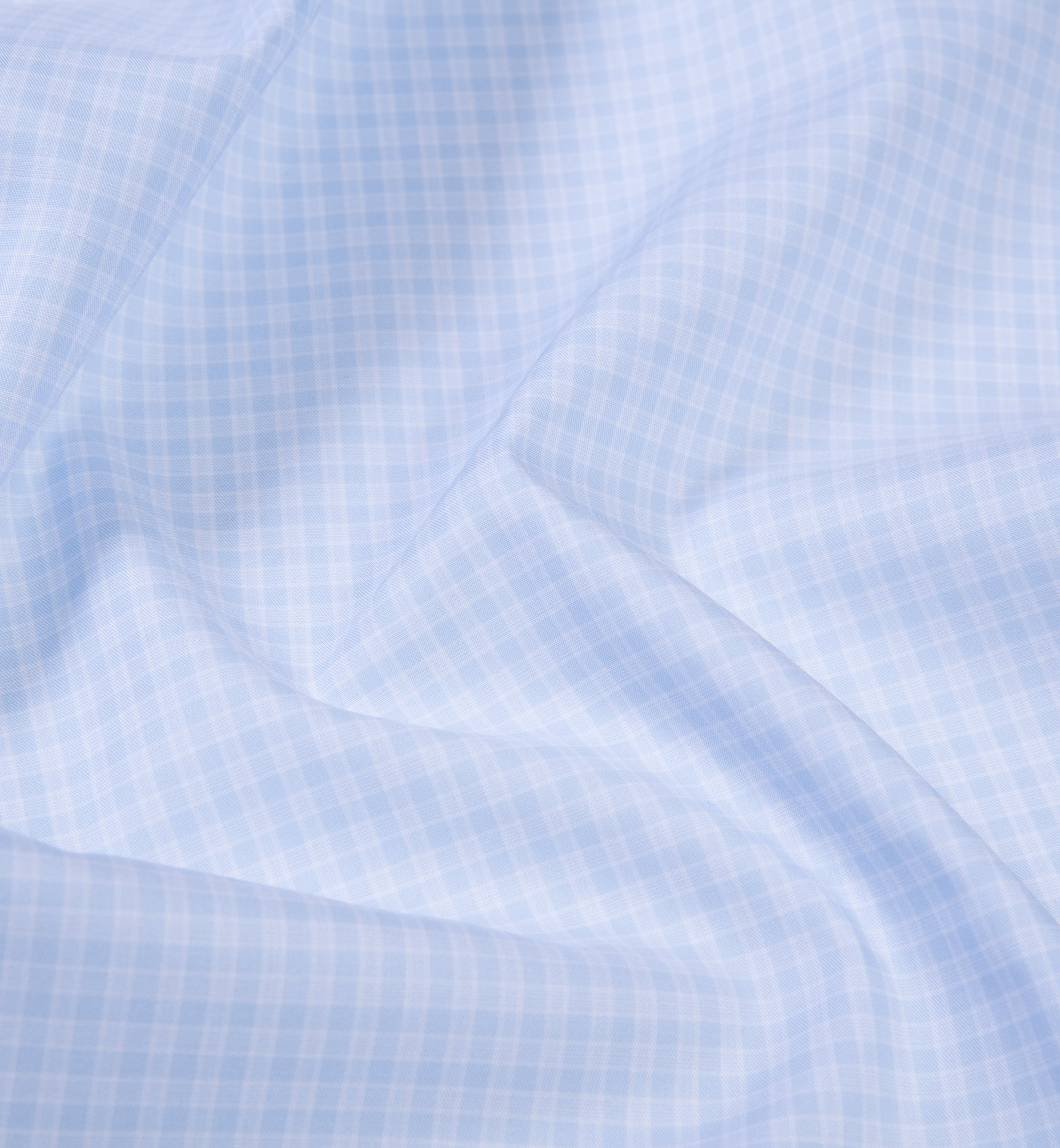 Chambers Light Blue Check Shirts by Proper Cloth