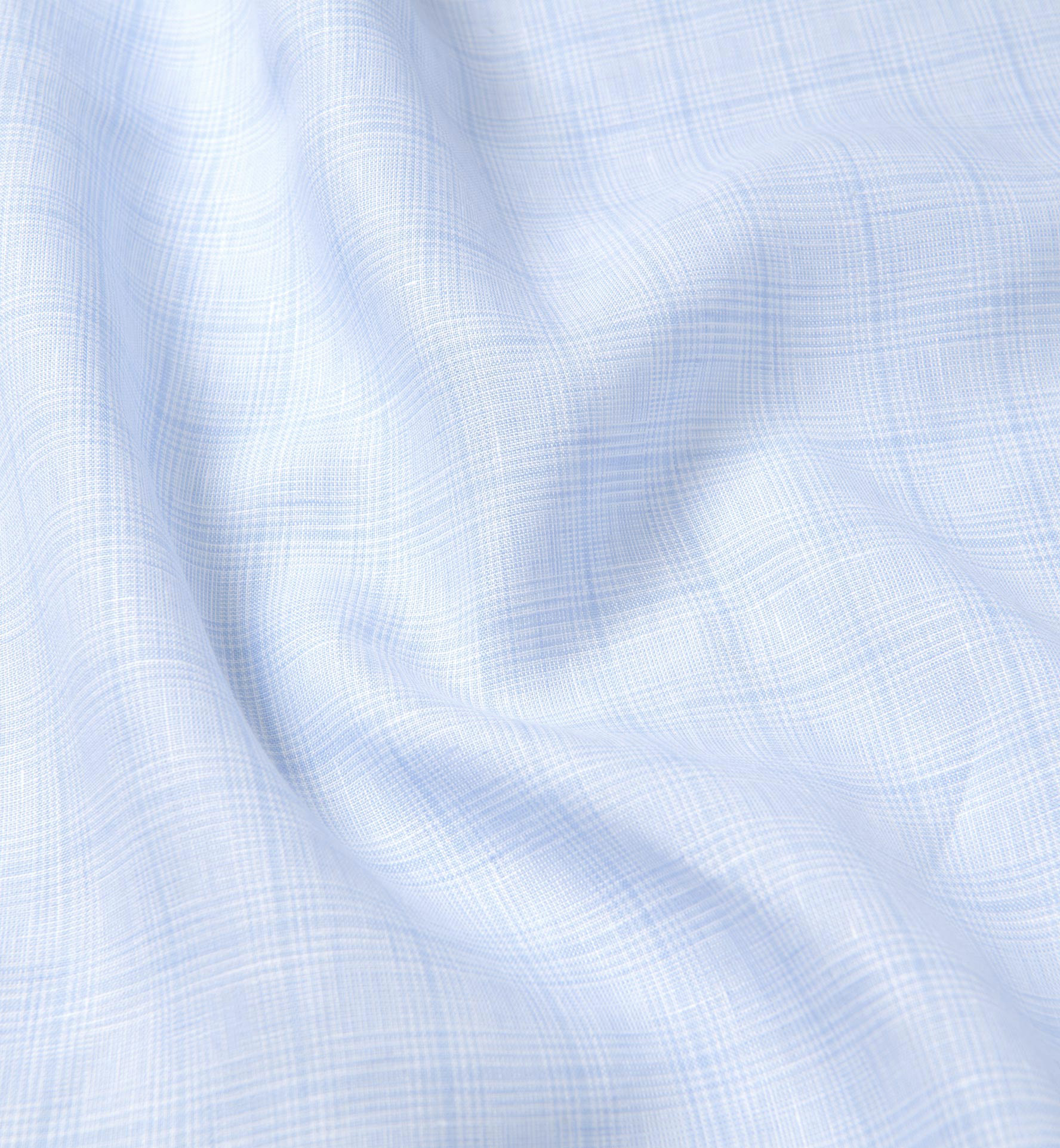 Light Blue Plaid Linen Shirts by Proper Cloth