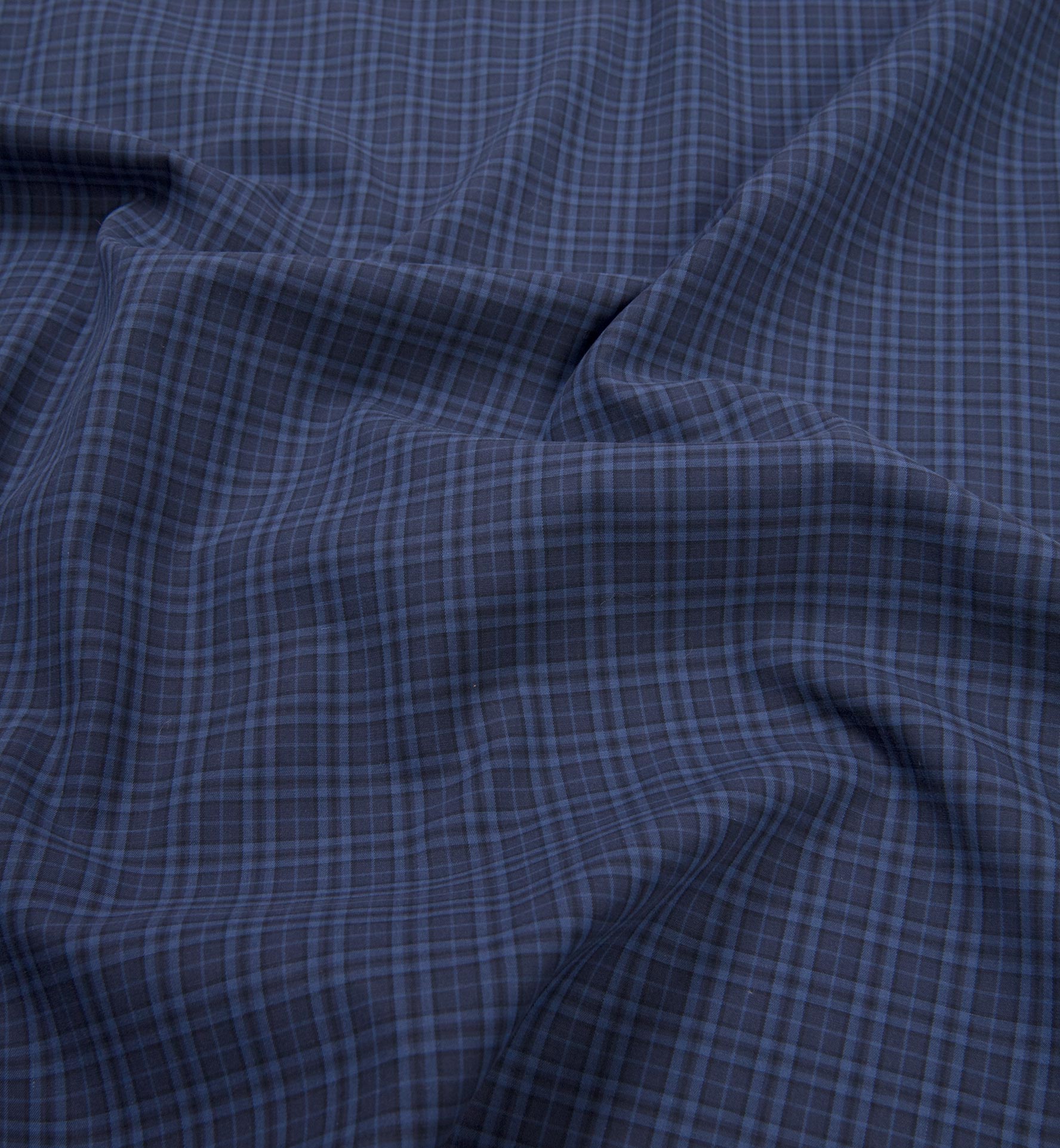 Thompson Midnight Plaid Shirts by Proper Cloth
