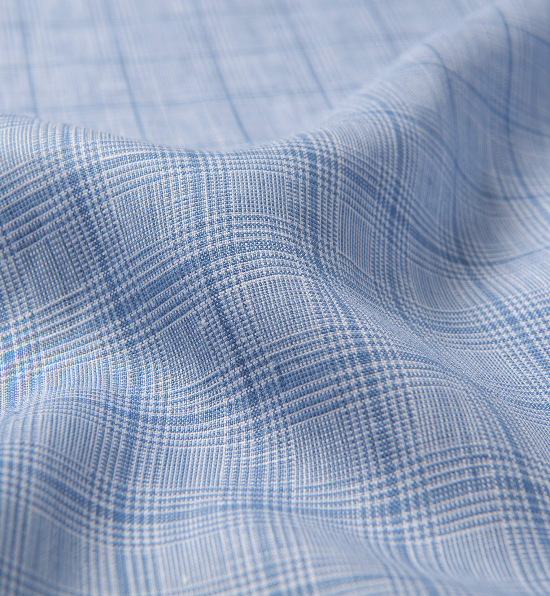 Blue Plaid Linen Shirts by Proper Cloth