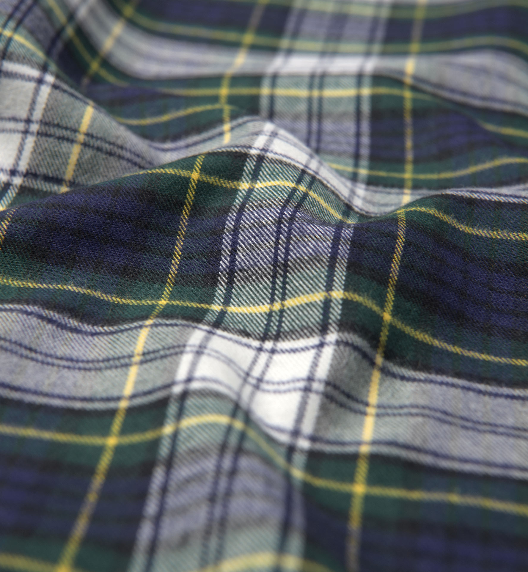 Thomas Mason Gordon Tartan Plaid Flannel Shirts by Proper Cloth