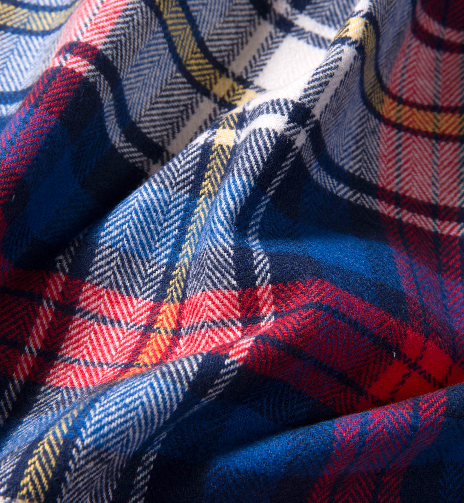 Red and Blue Plaid Country Flannel Shirts by Proper Cloth