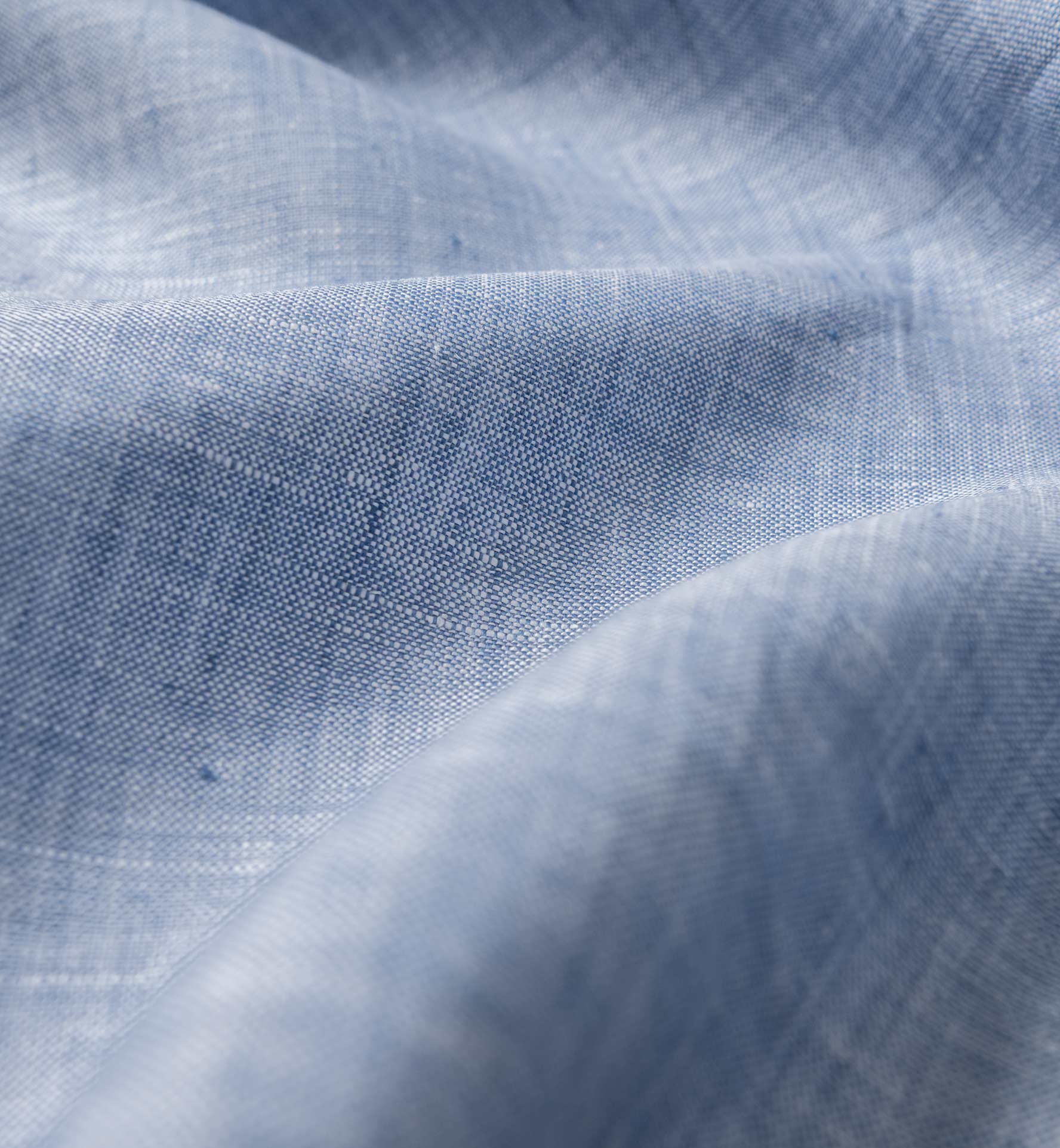 Washed Blue Chambray Linen Shirts by Proper Cloth