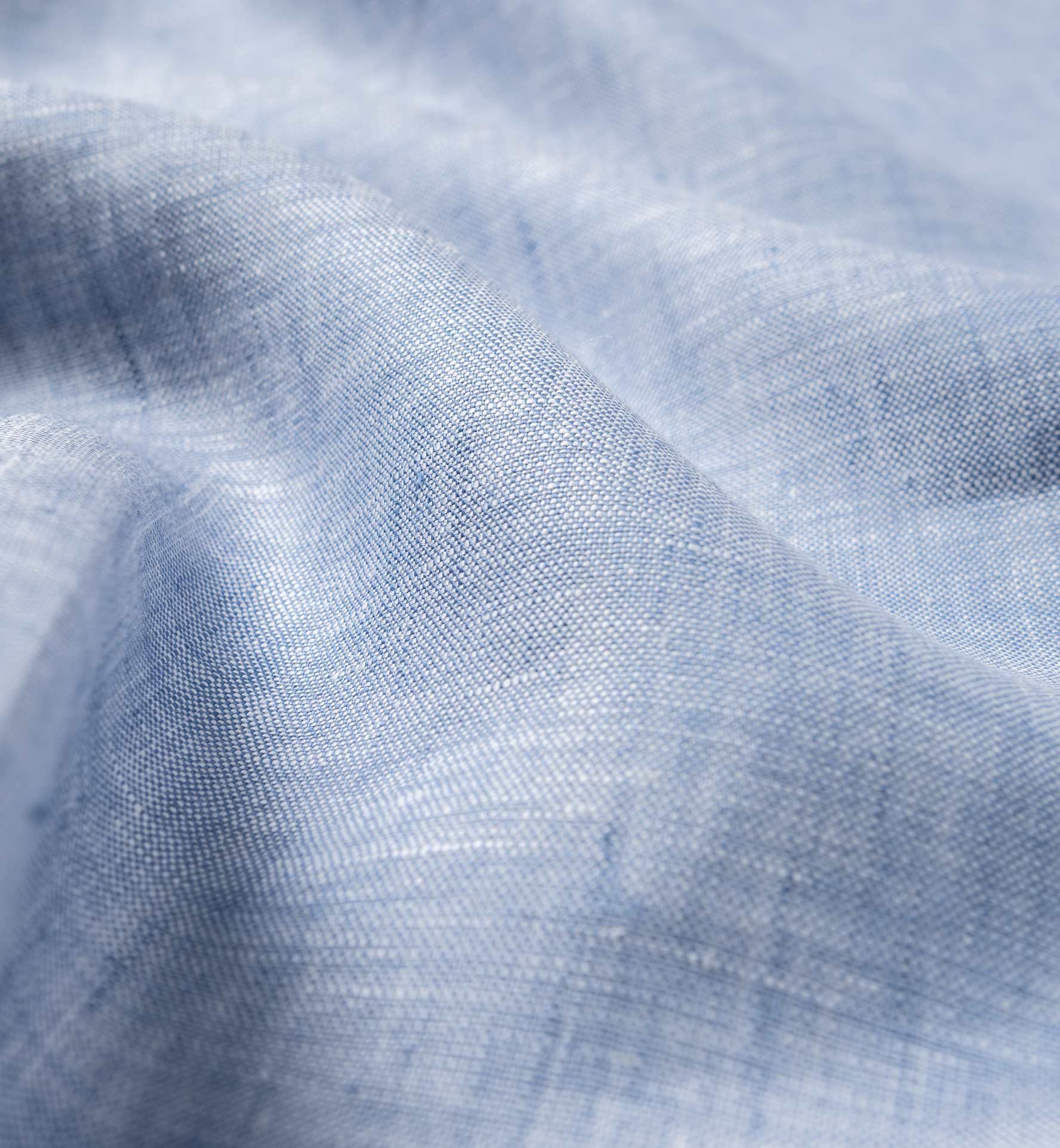 Washed Blue Chambray Linen Shirts by Proper Cloth