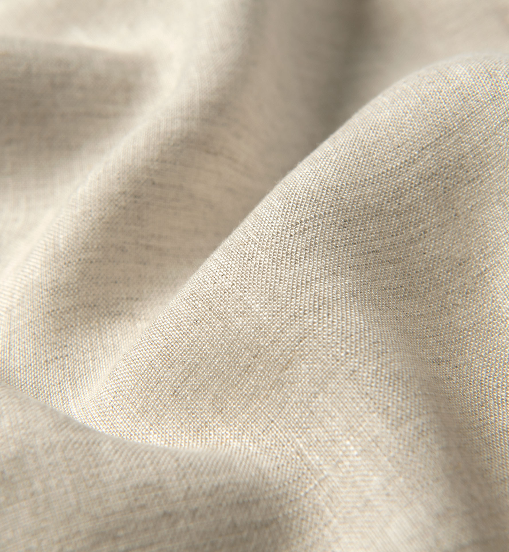 Baird McNutt Natural Beige Irish Linen Shirts by Proper Cloth