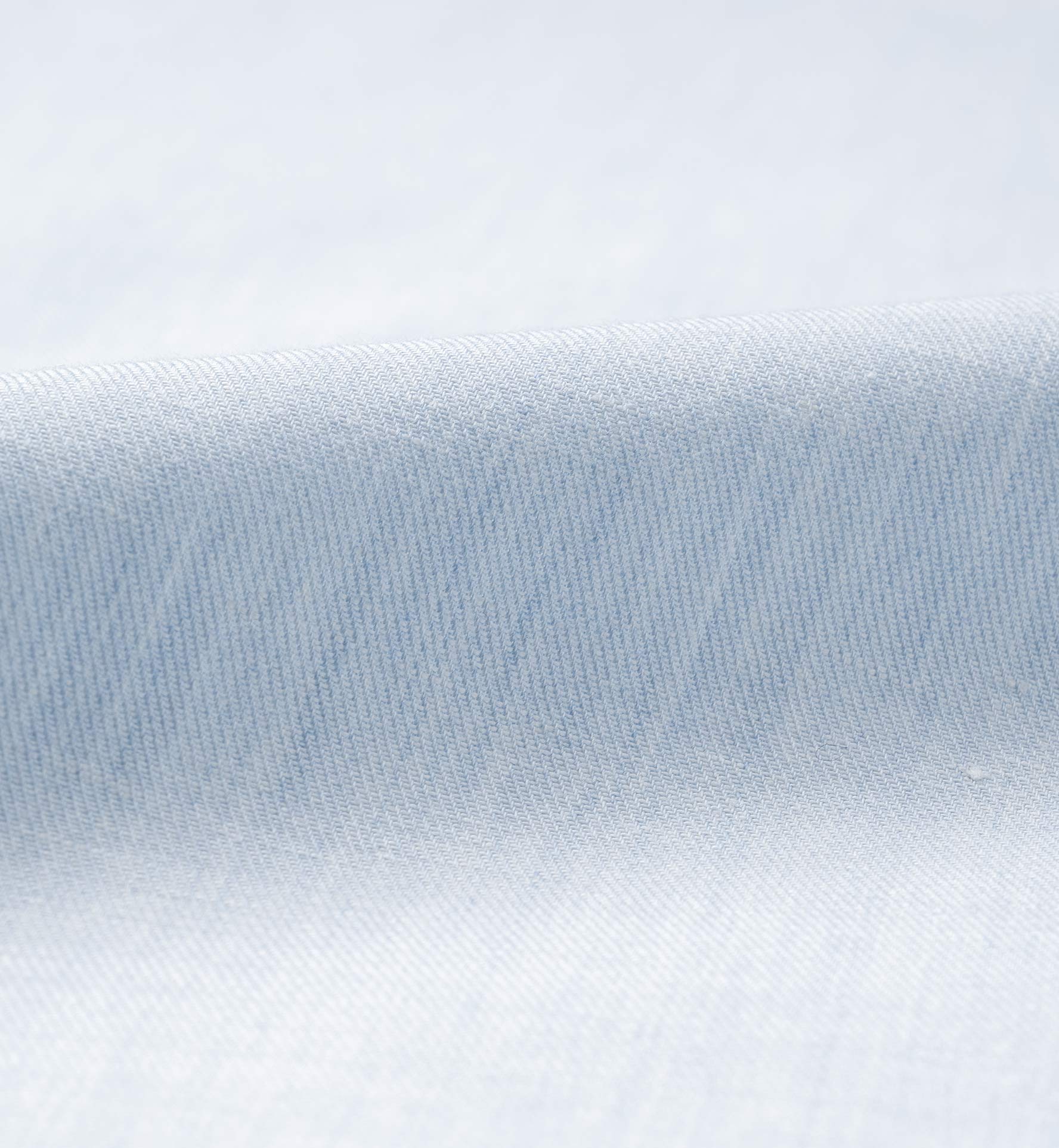 Portuguese Light Blue Hemp Merino Blend Shirts by Proper Cloth