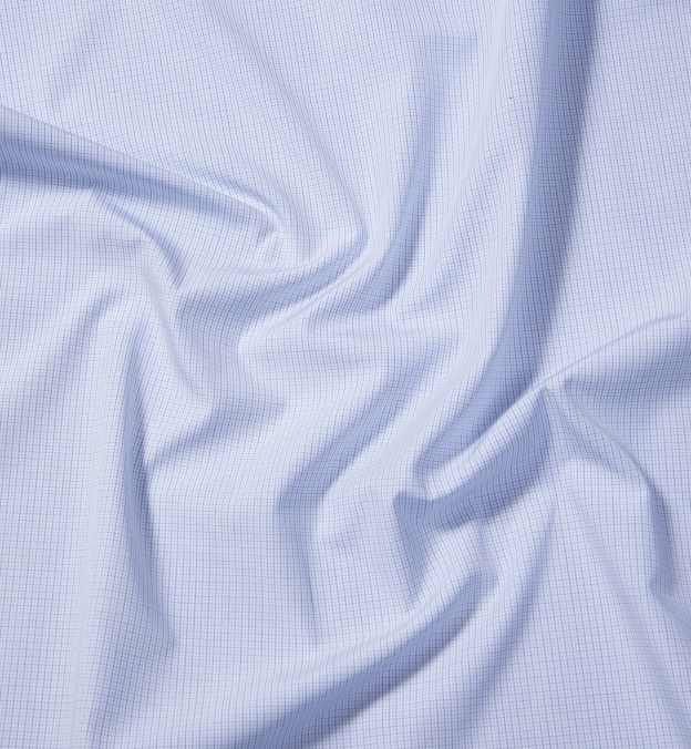 Madison Light Blue Tattersall Shirts by Proper Cloth