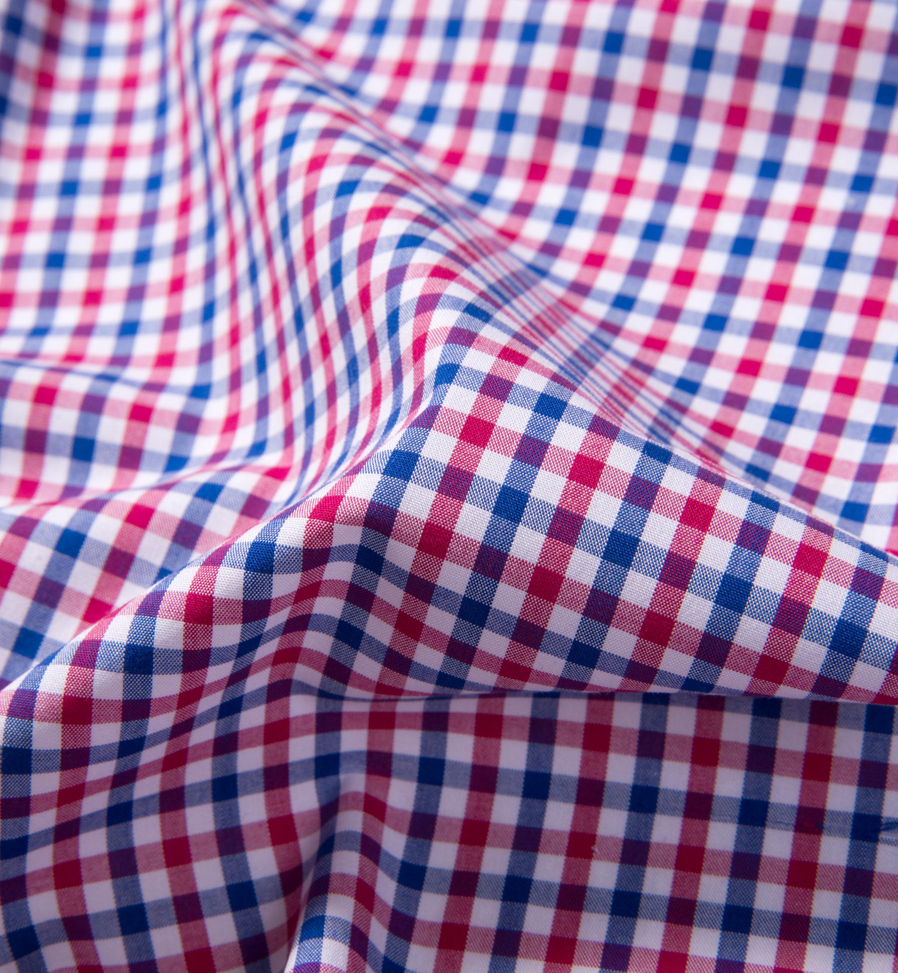 Red and Blue Gingham Shirts by Proper Cloth