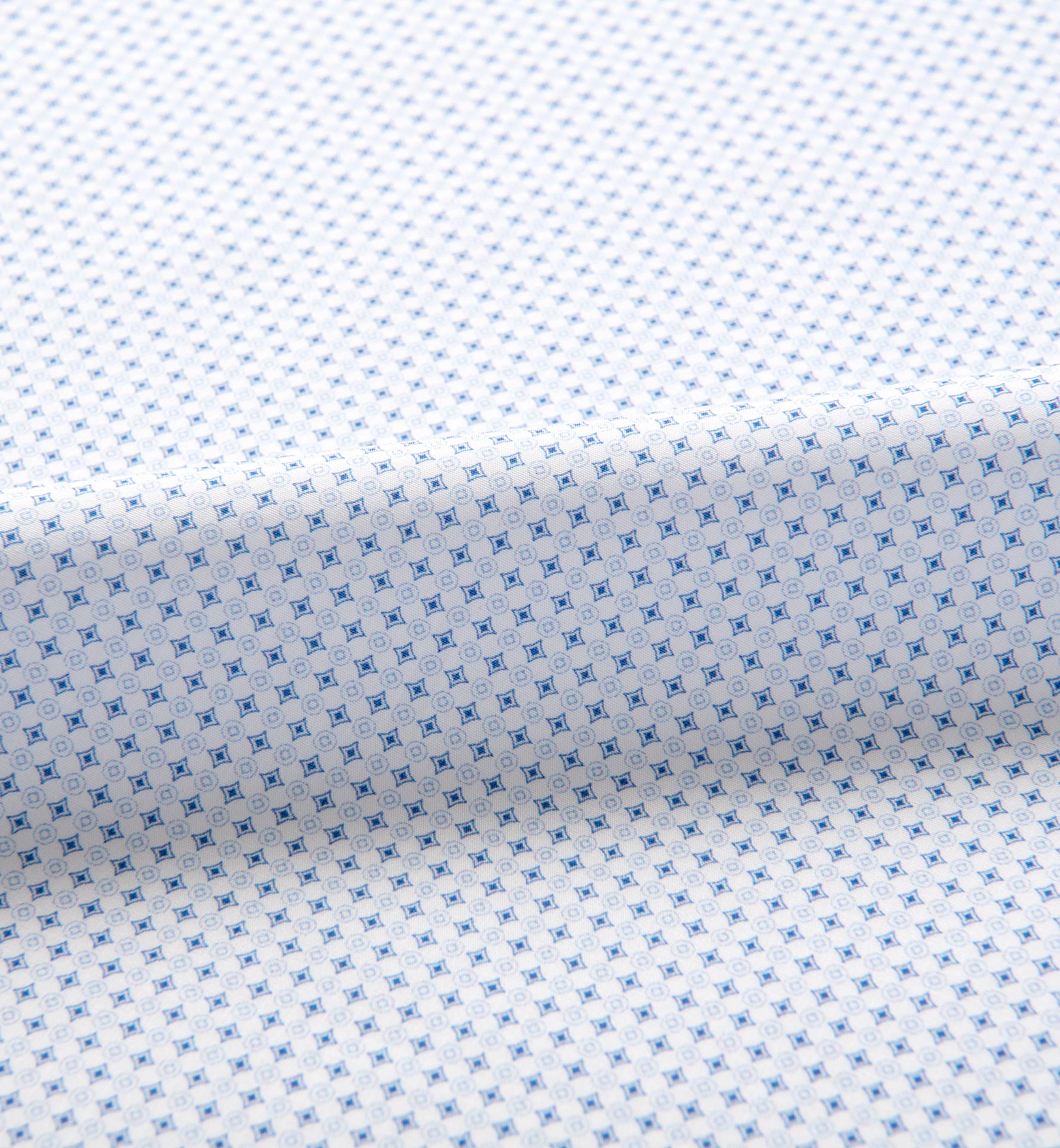 Light Blue Micro Diamond Print Shirts by Proper Cloth