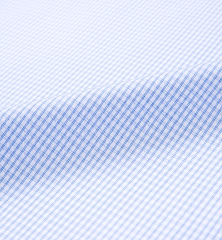 Canclini Light Blue Multi-Check Shirts by Proper Cloth