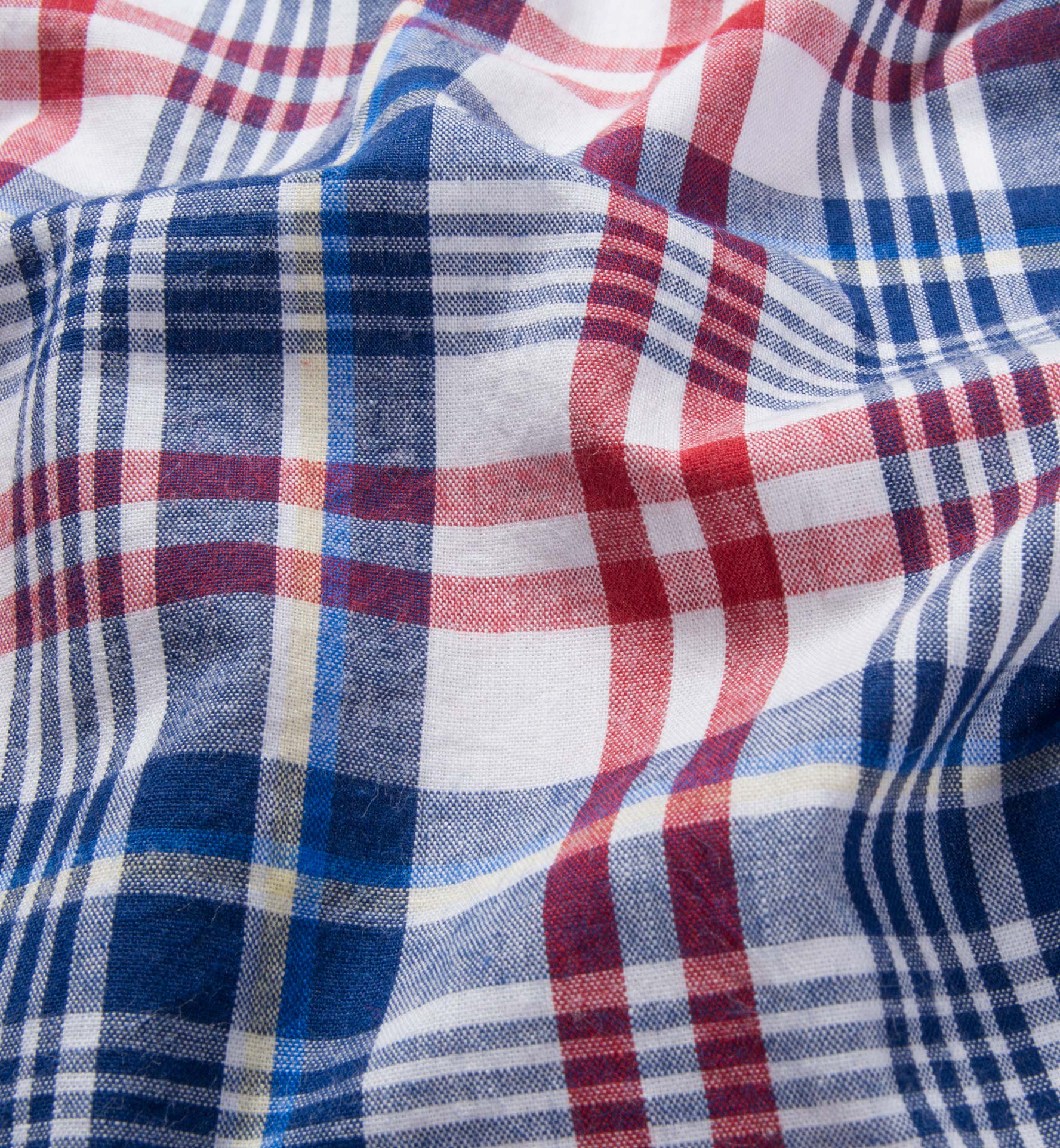 Red White Blue Madras Shirts by Proper Cloth