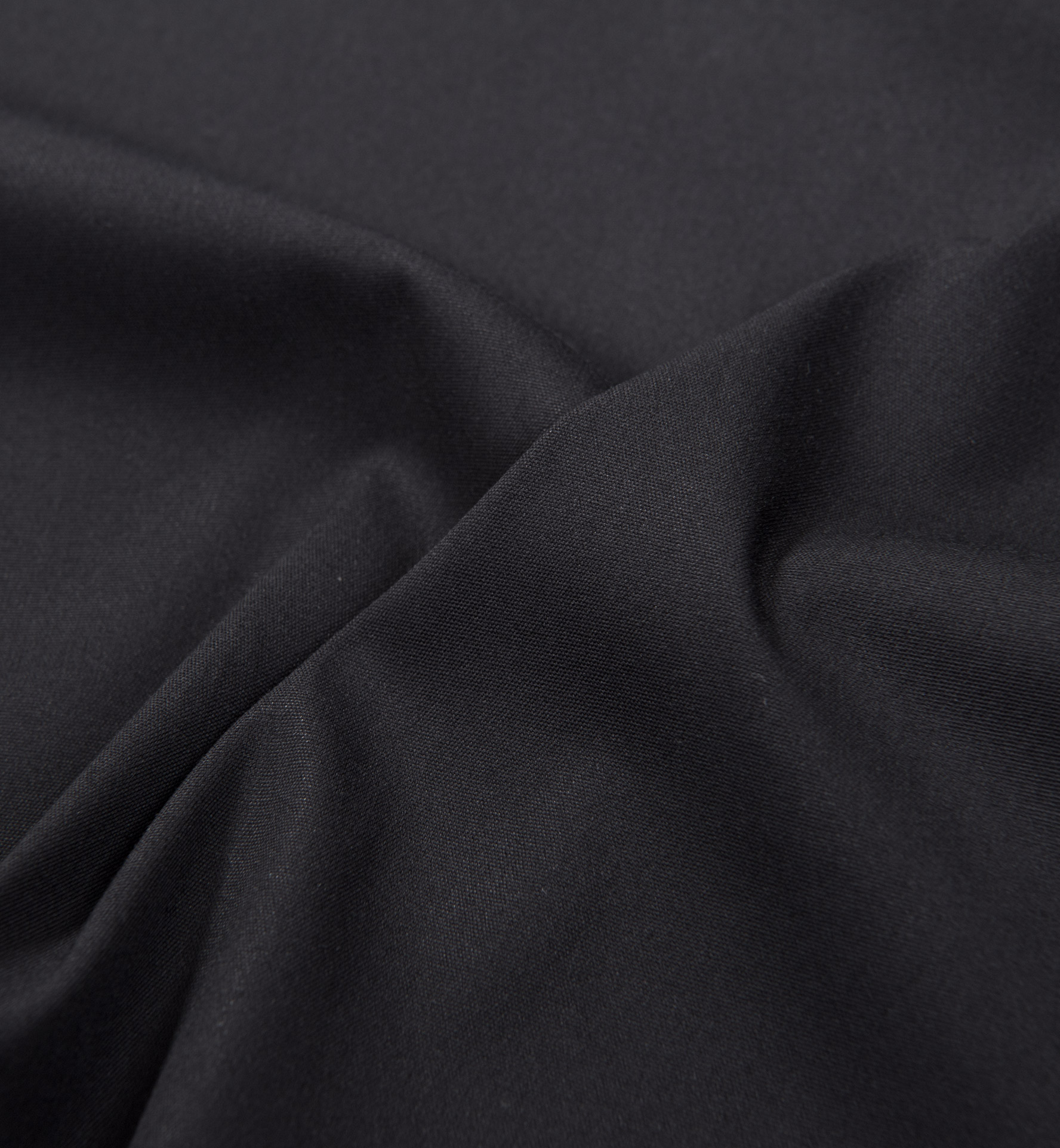 Albini Black Stretch Poplin Shirts by Proper Cloth
