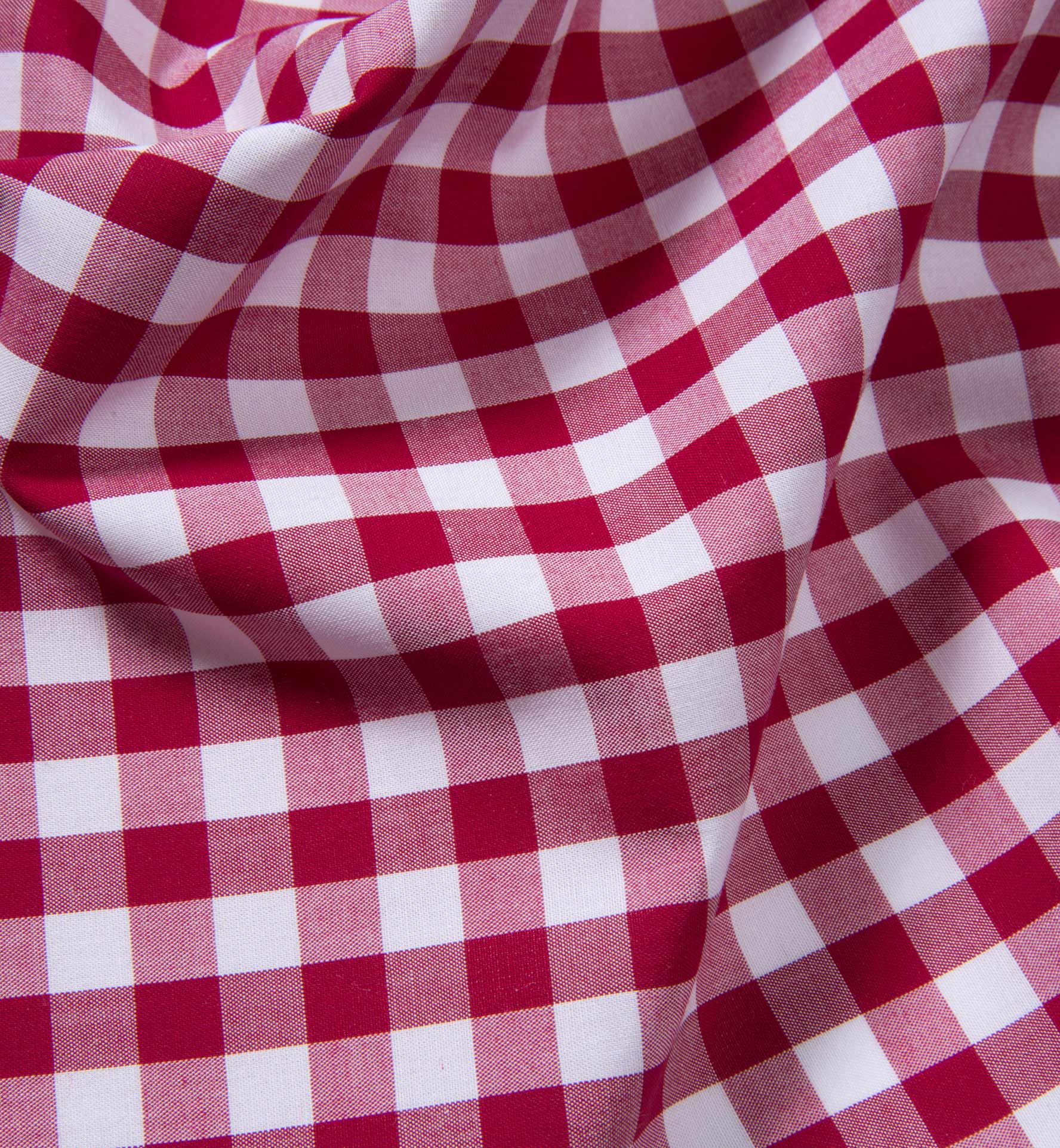 Red Large Gingham Shirts by Proper Cloth
