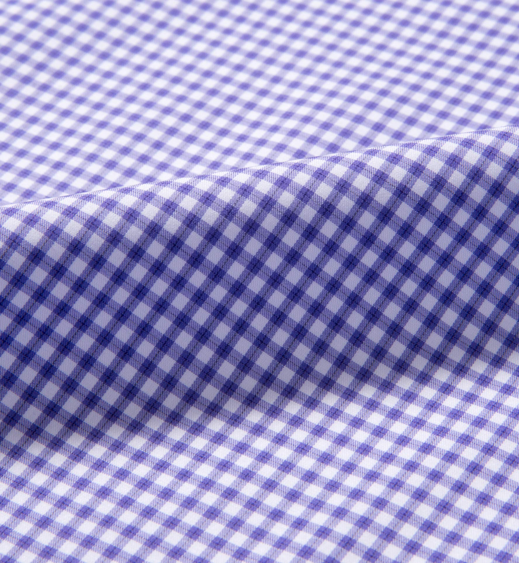 Charles Violet Small Check Shirts by Proper Cloth