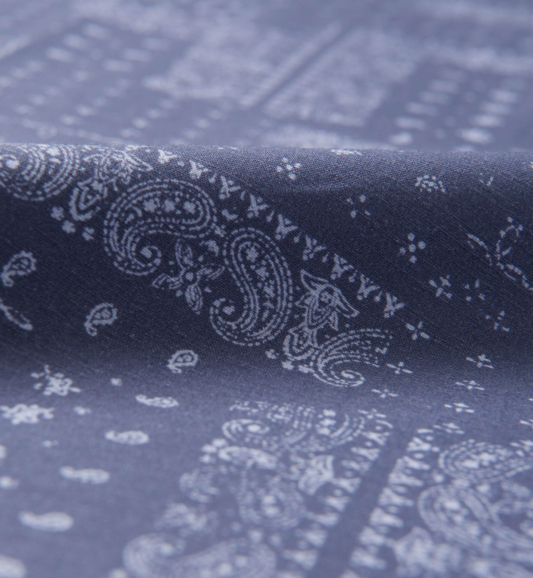 Albiate Blue Bandana Print Shirts by Proper Cloth