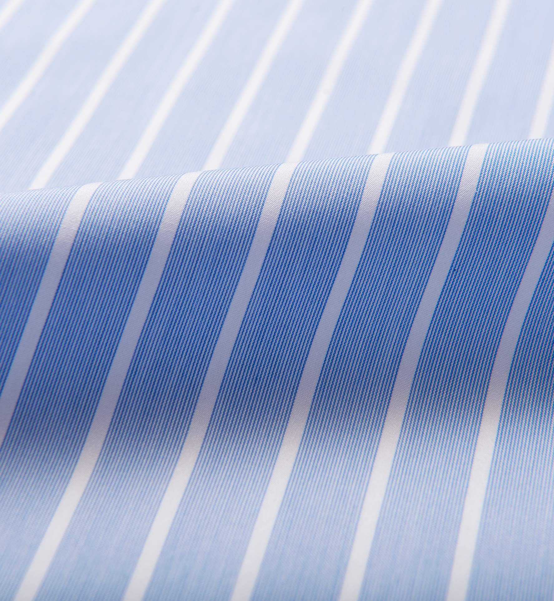 Waverly Blue 120s Reverse Fine Stripe Shirts by Proper Cloth