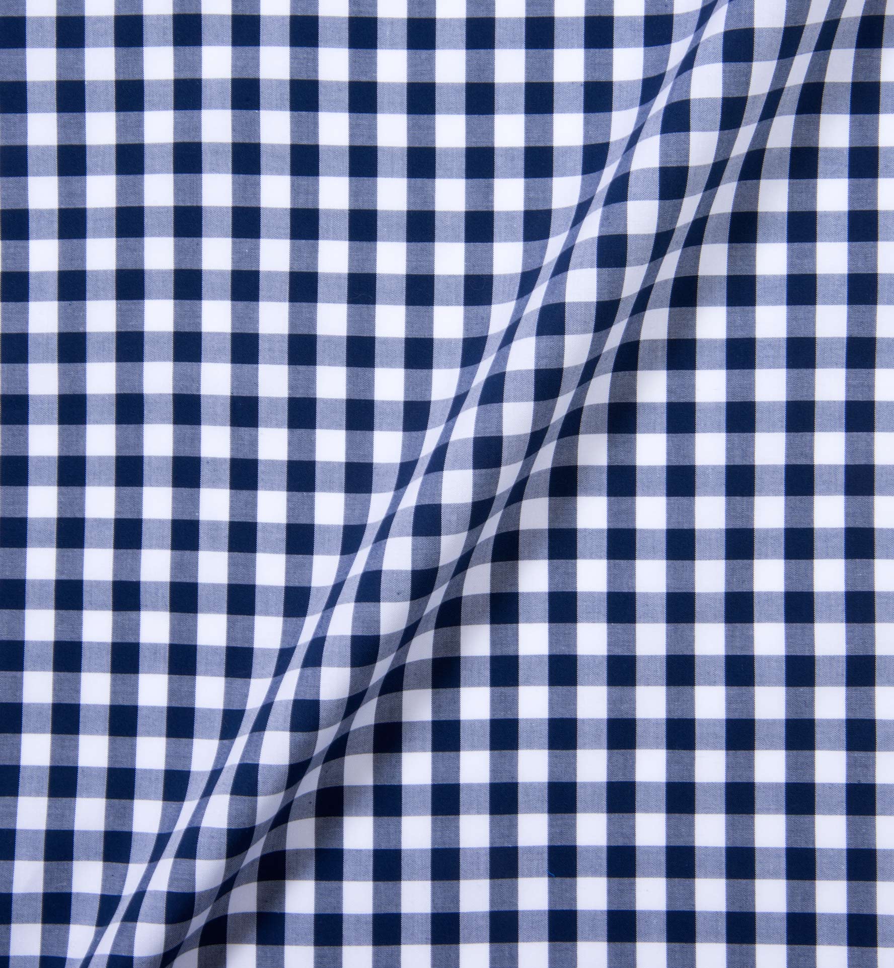 Navy Blue Large Gingham Shirts by Proper Cloth