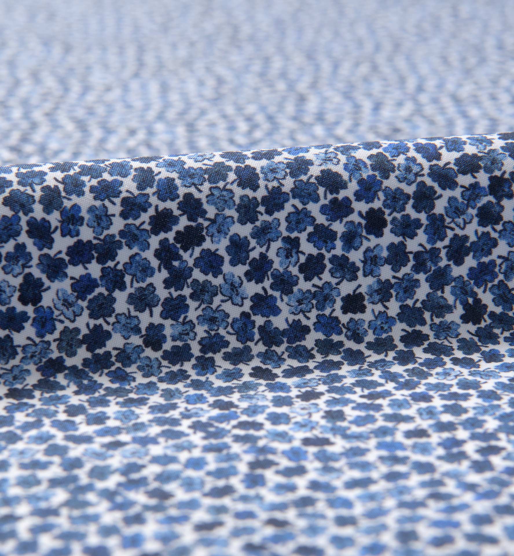 Organic Blue Buttercup Print Shirts by Proper Cloth