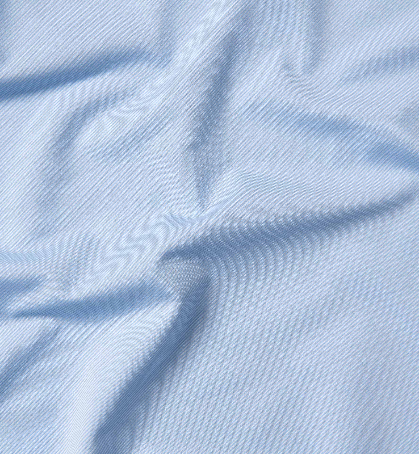 Light Blue Performance Knit Twill Shirts by Proper Cloth