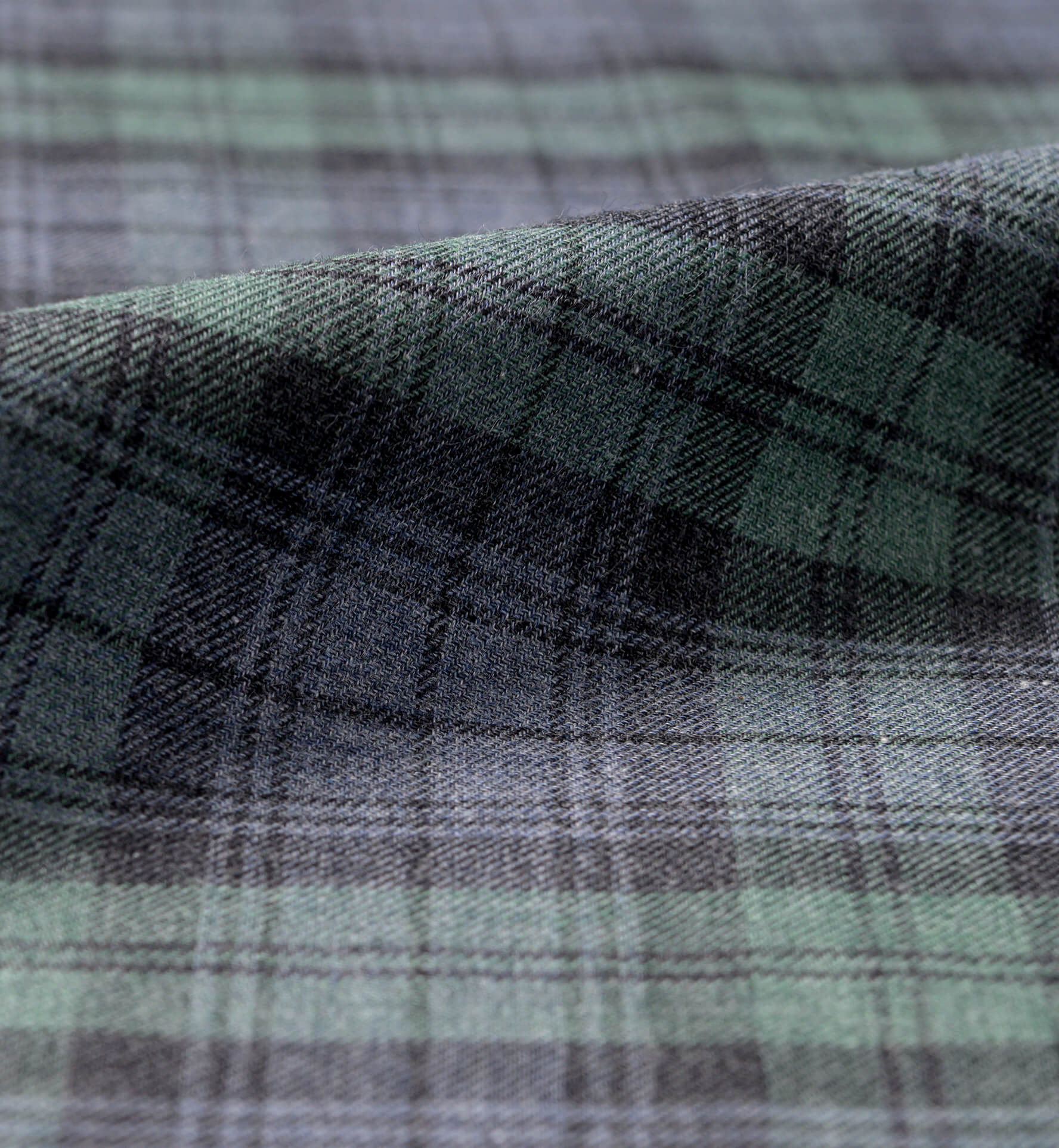 Satoyama Faded Blackwatch Plaid Shirts by Proper Cloth