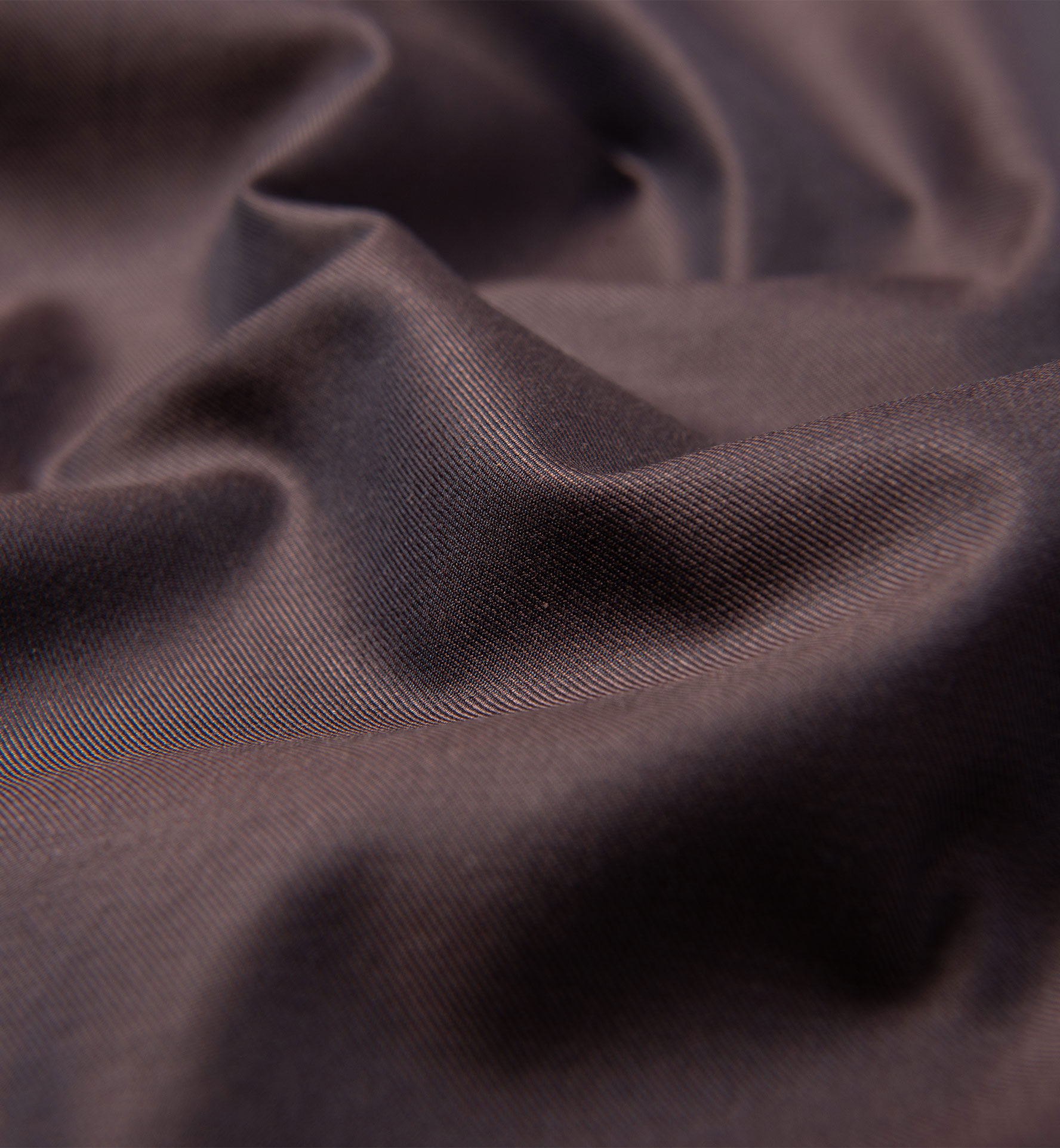 Greenwich Dark Brown Twill Shirts by Proper Cloth