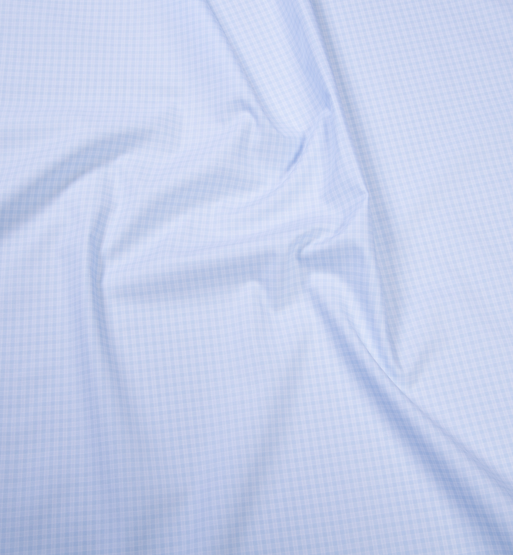 Chambers Light Blue Check Shirts by Proper Cloth