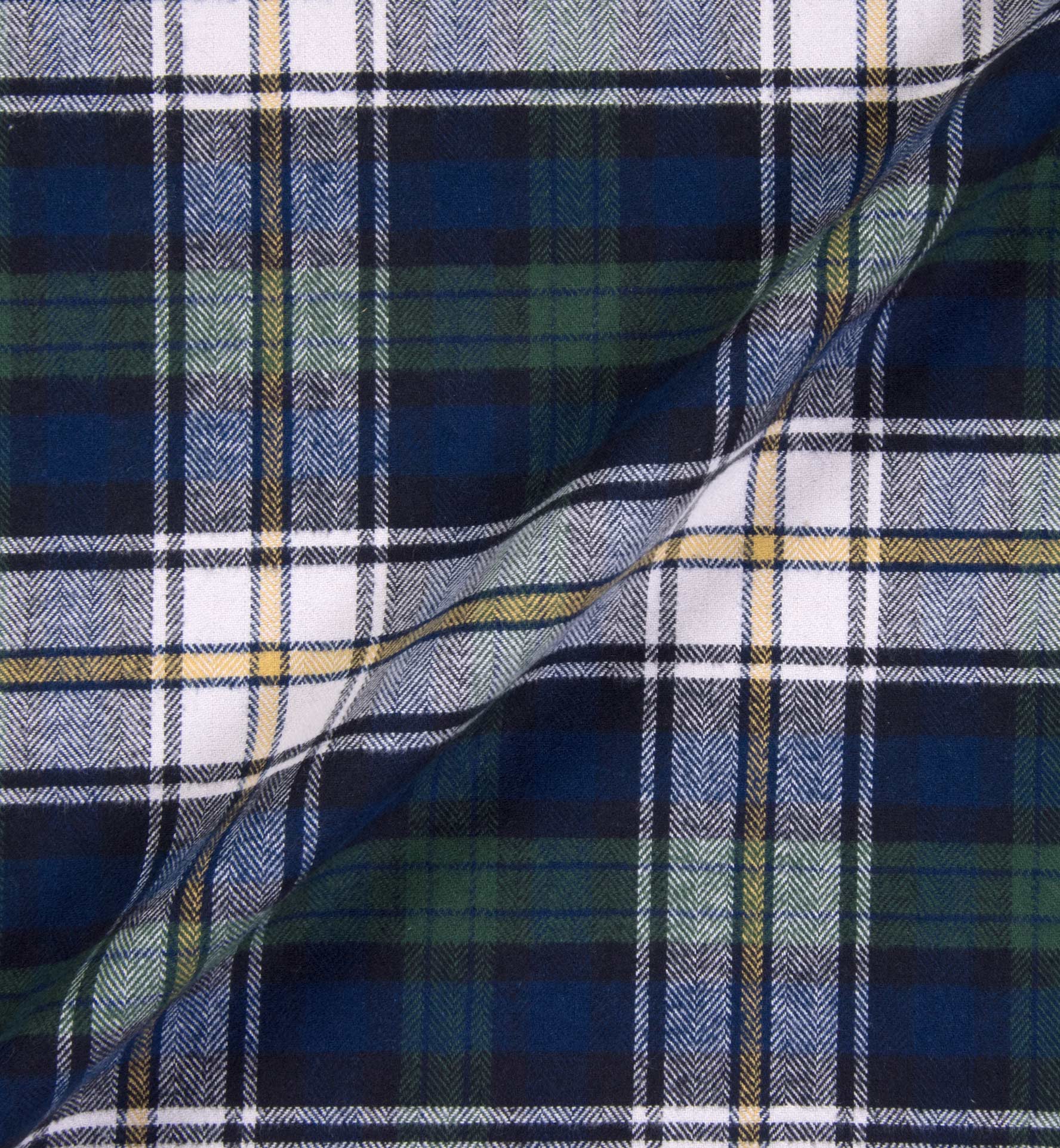 Green and Blue Plaid Country Flannel Shirts by Proper Cloth