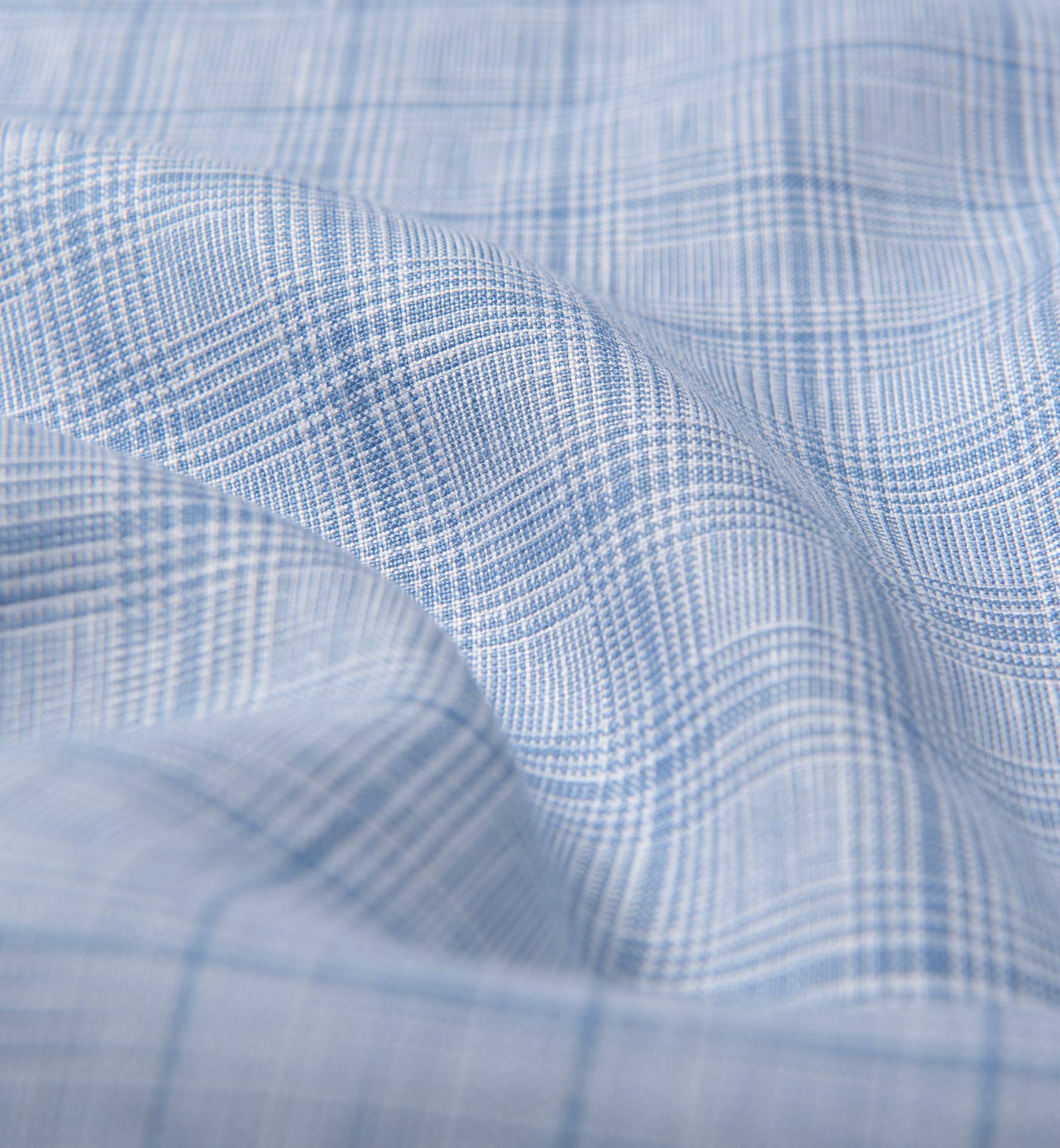 Blue Plaid Linen Shirts by Proper Cloth