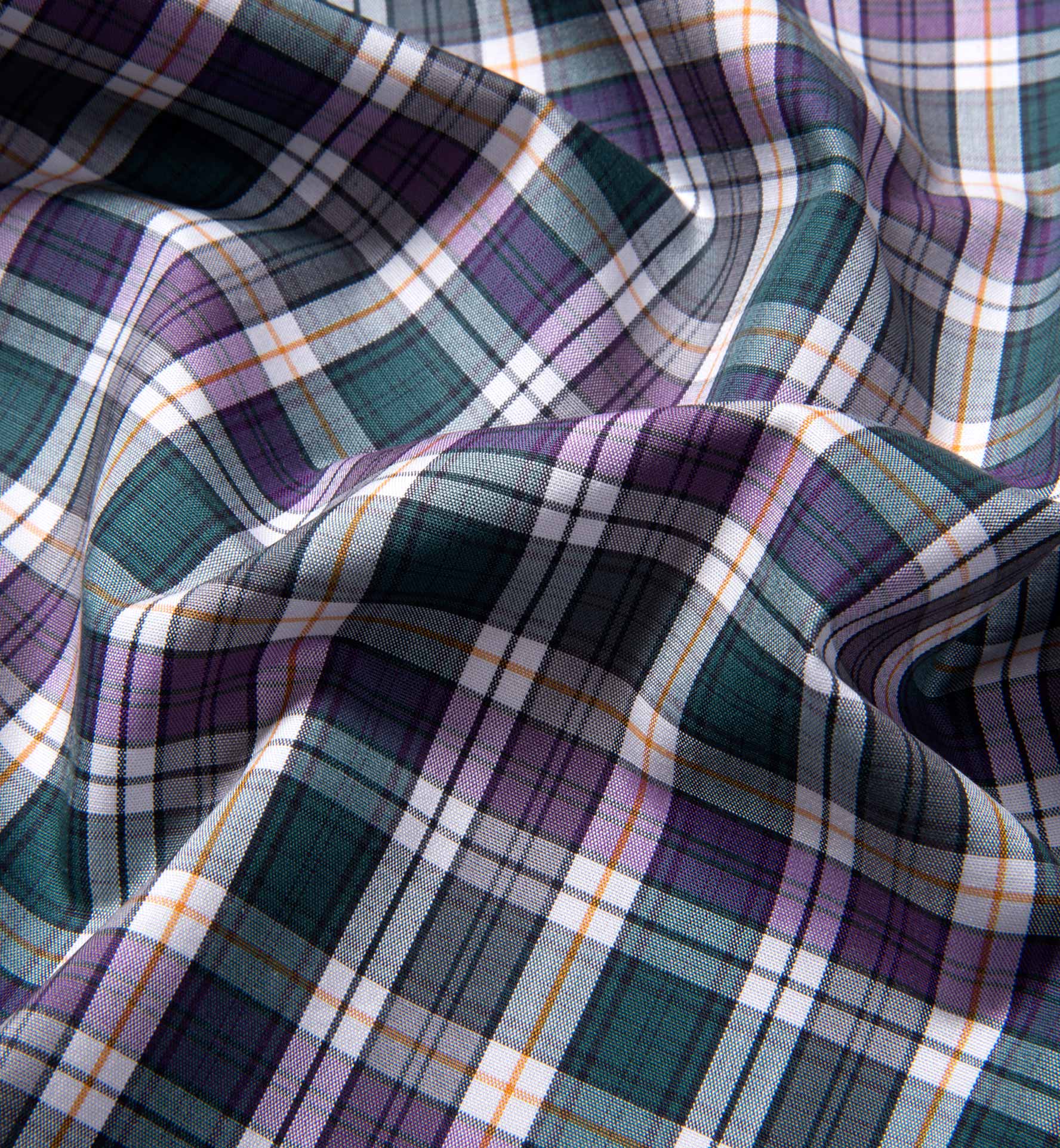 Vincent Pine and Violet Plaid Shirts by Proper Cloth