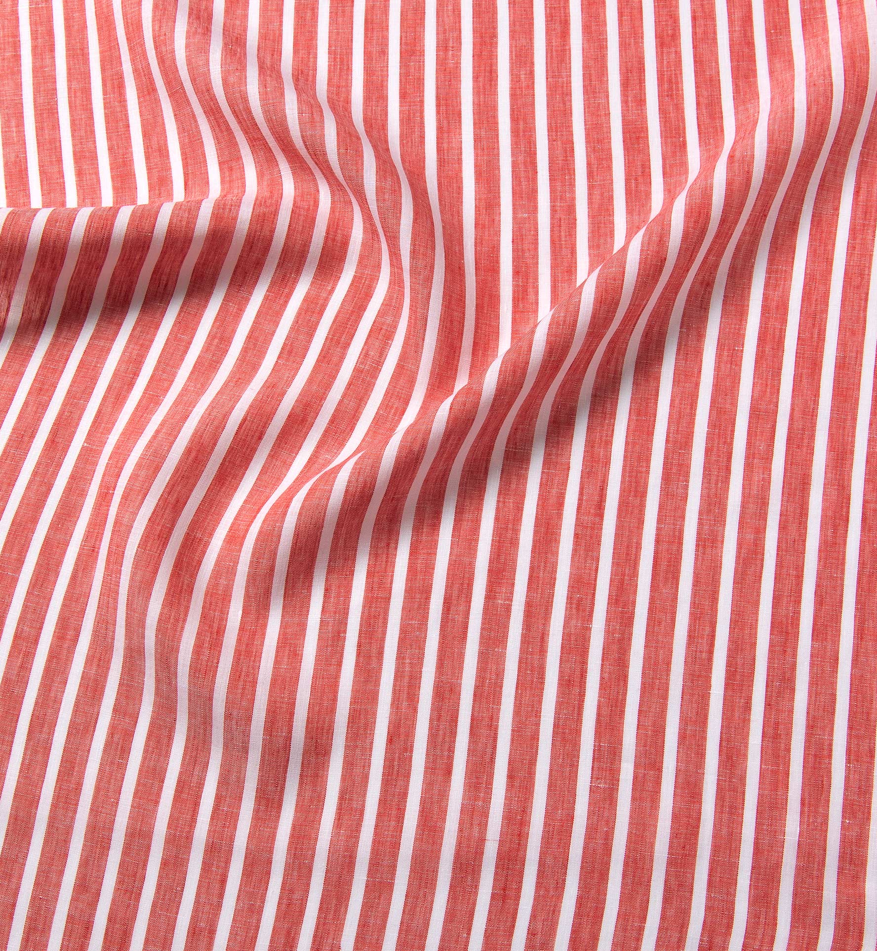 Grandi and Rubinelli Red Stripe Linen Shirts by Proper Cloth