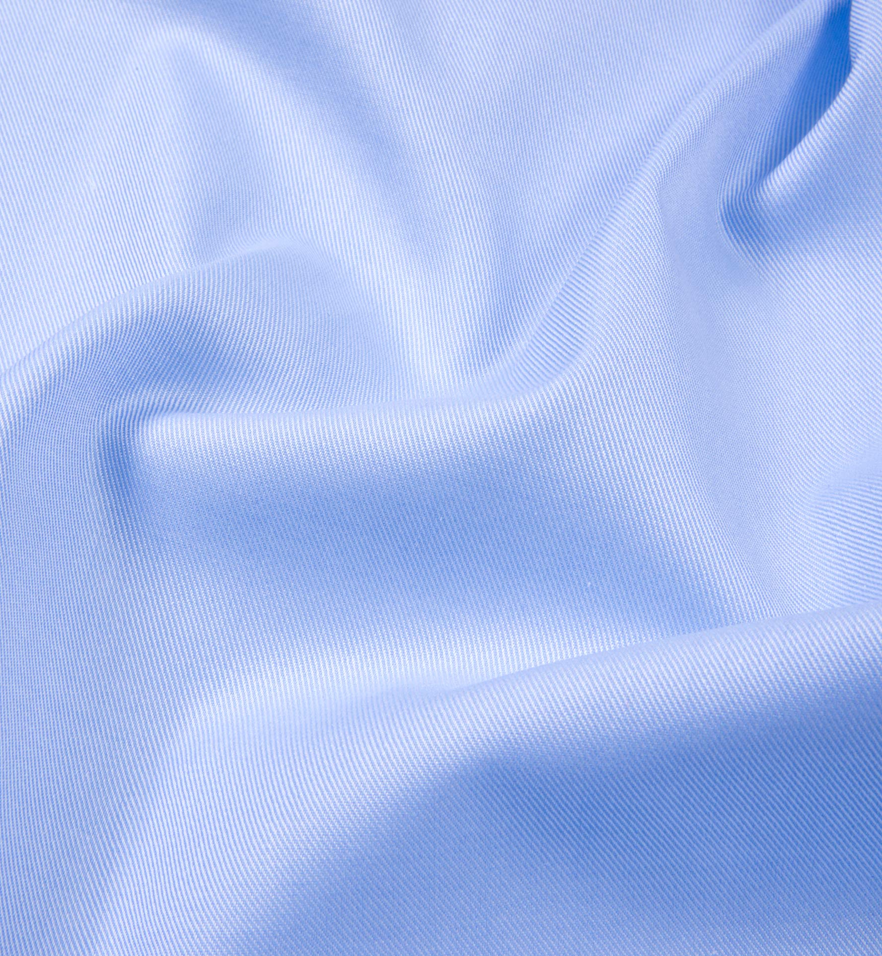 Thomas Mason Light Blue Fine Twill Shirts by Proper Cloth