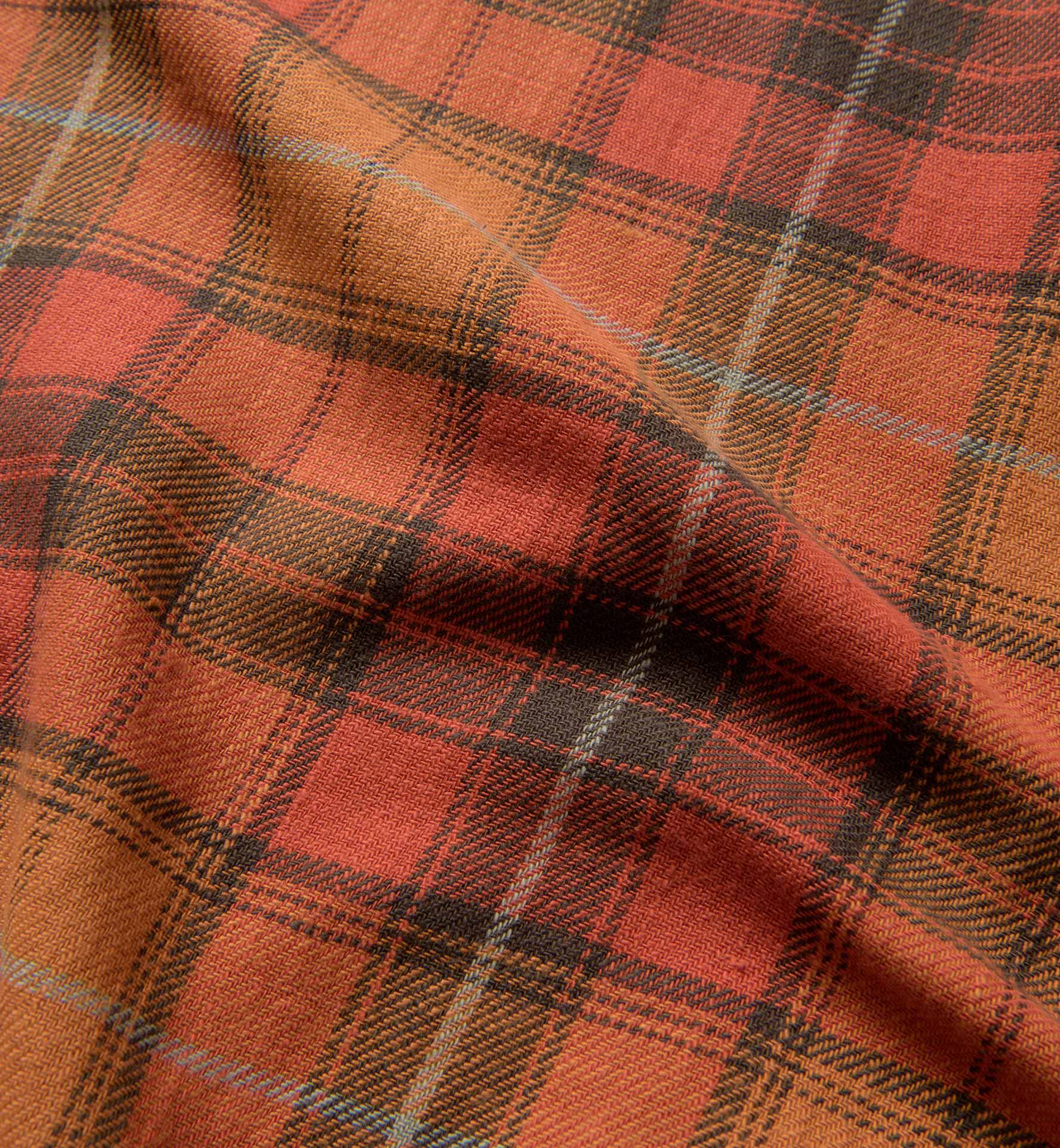 Japanese Washed Sunset Country Plaid Shirts by Proper Cloth