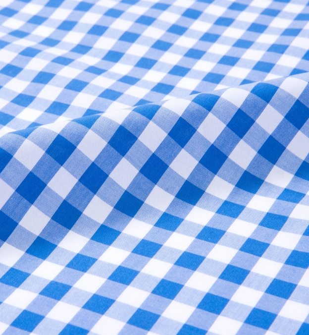 Light Blue Large Gingham Shirts by Proper Cloth