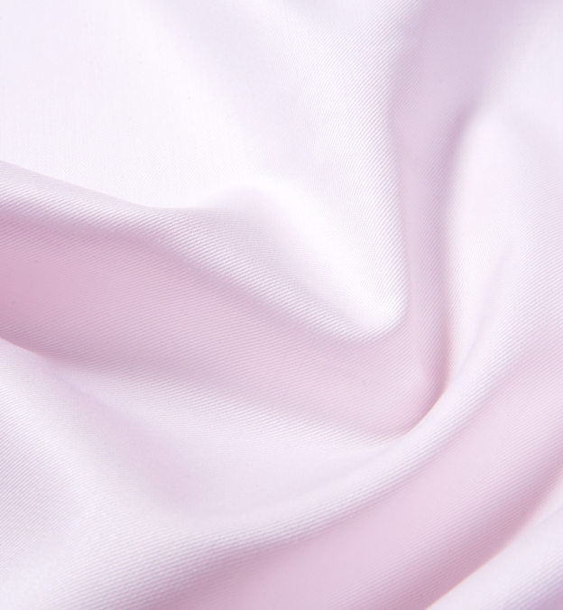 Greenwich Light Pink Twill Shirts by Proper Cloth