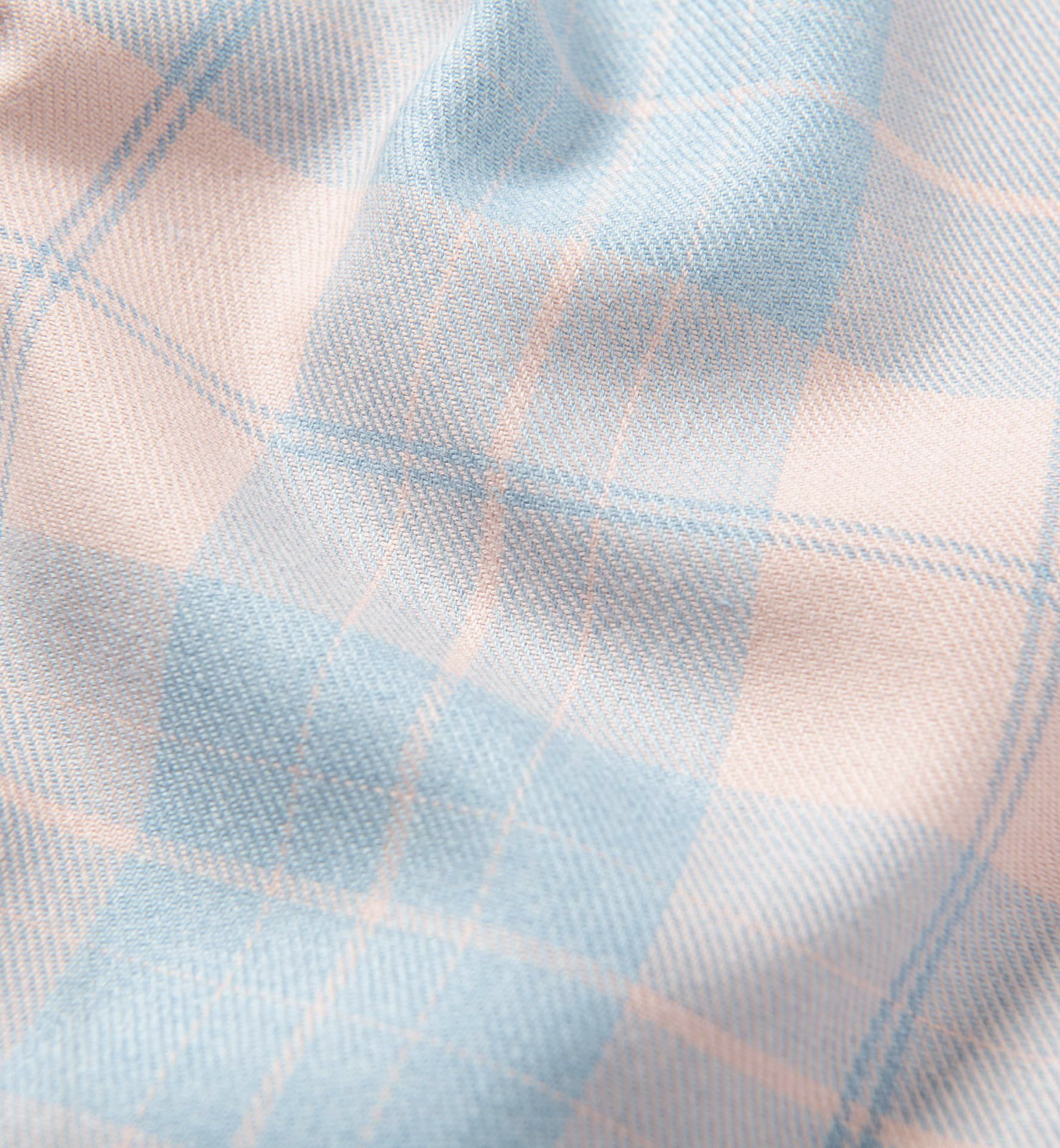 Faded Rose and Blue Large California Plaid Shirts by Proper Cloth