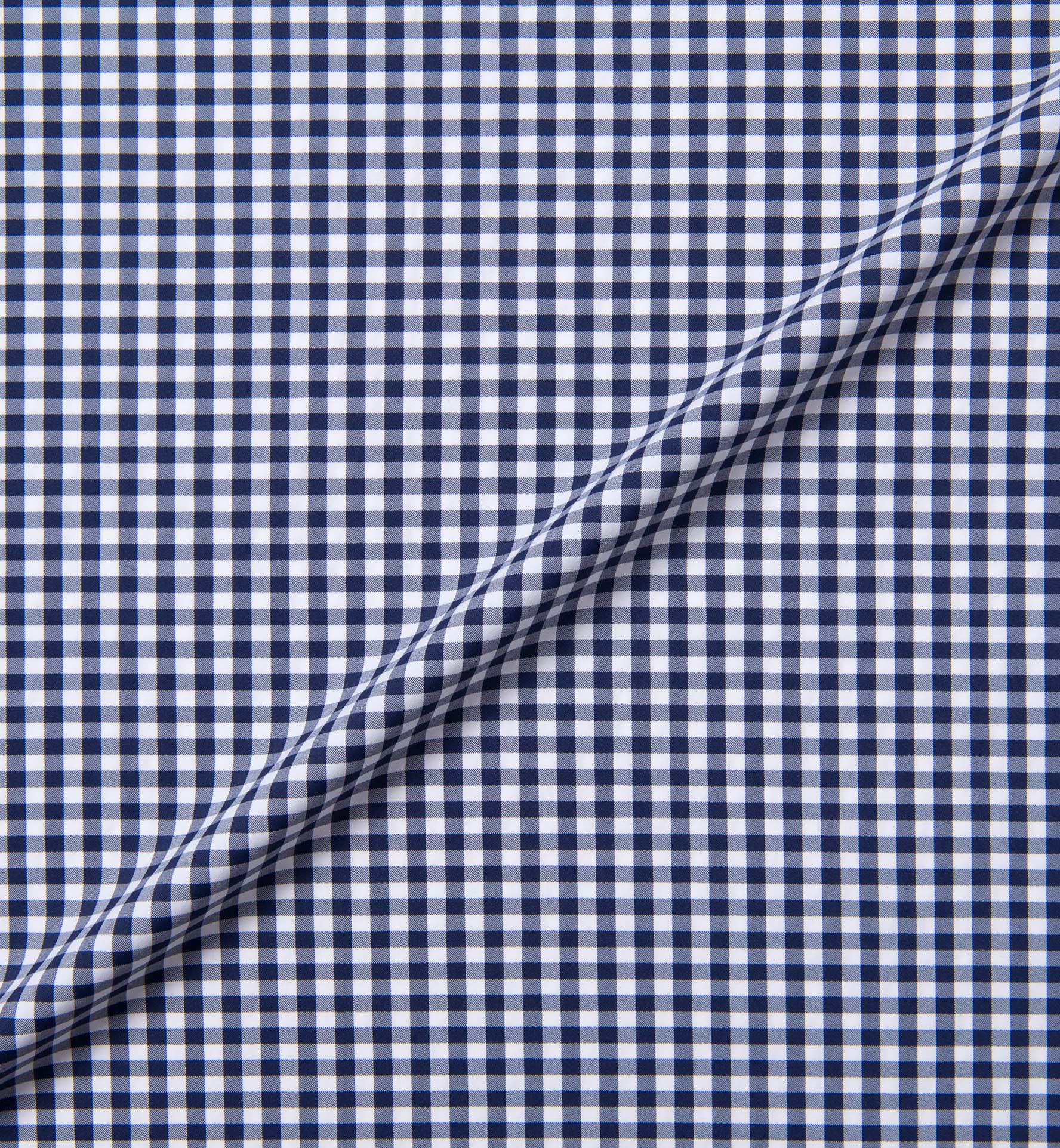 Performance Navy Blue Gingham Shirts by Proper Cloth