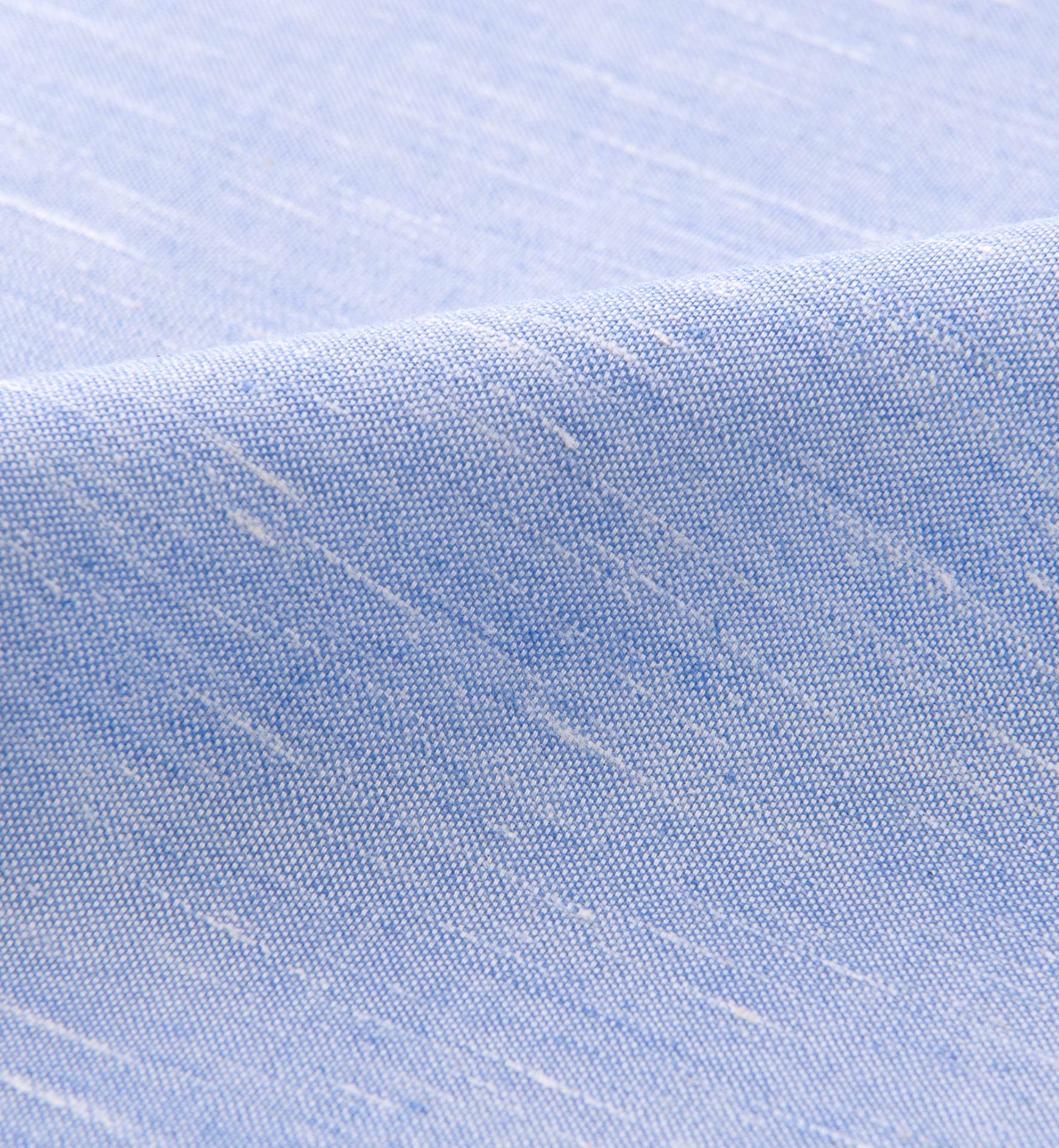 Biella Light Blue Slub Chambray Shirts by Proper Cloth