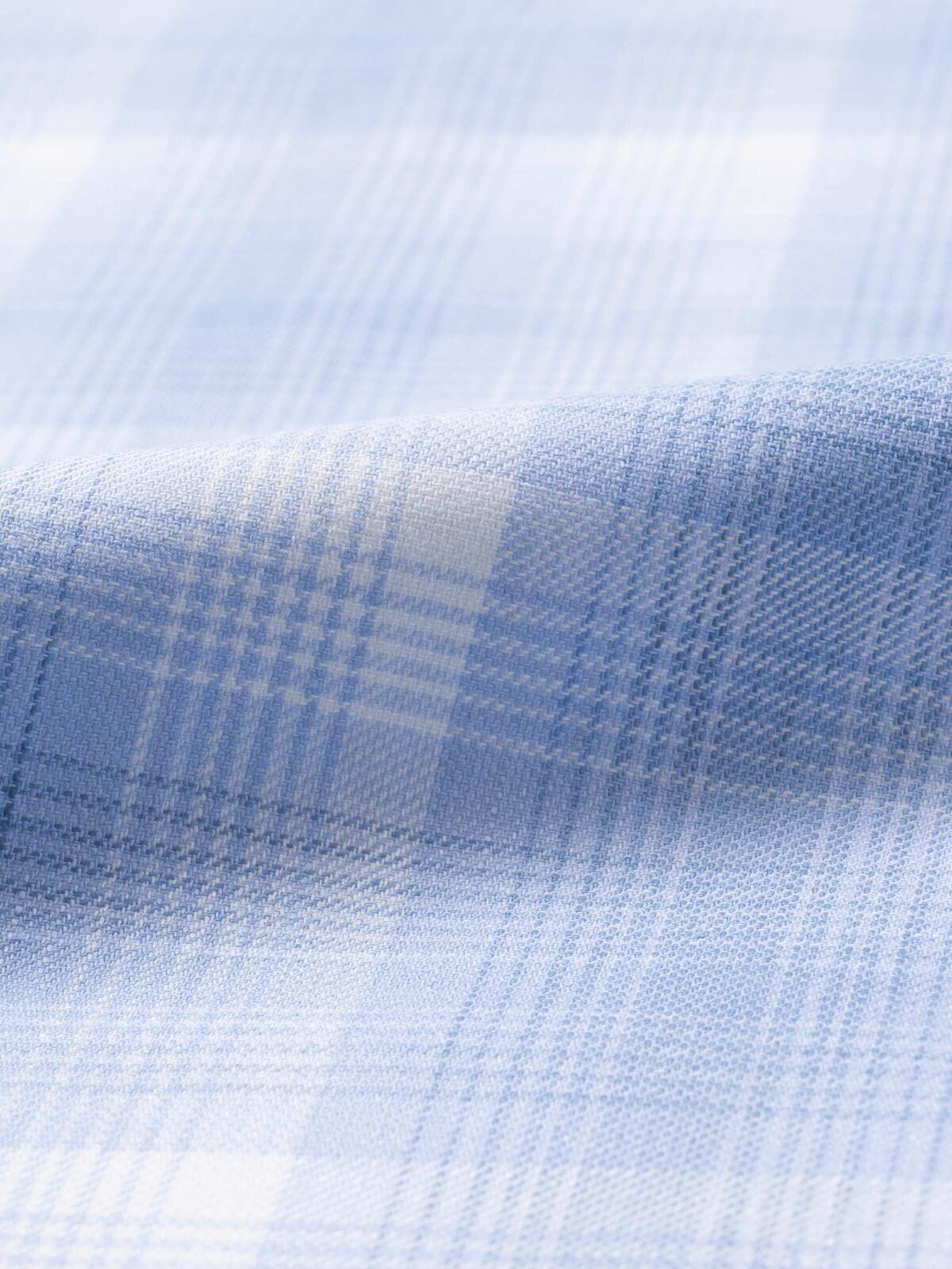 Sedona Light Blue Ombre Plaid Shirts by Proper Cloth