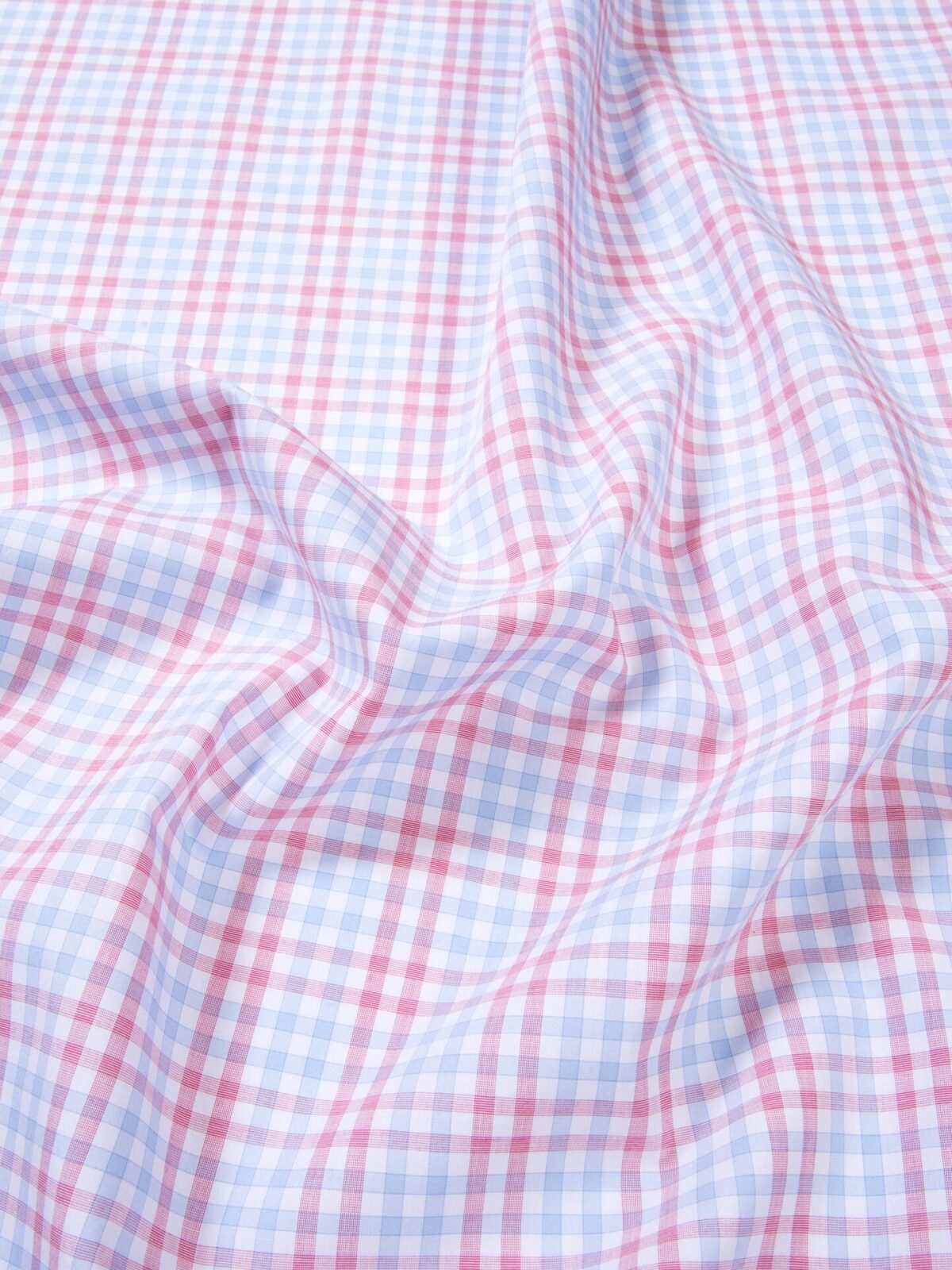Adams Red Multi Check Shirts by Proper Cloth