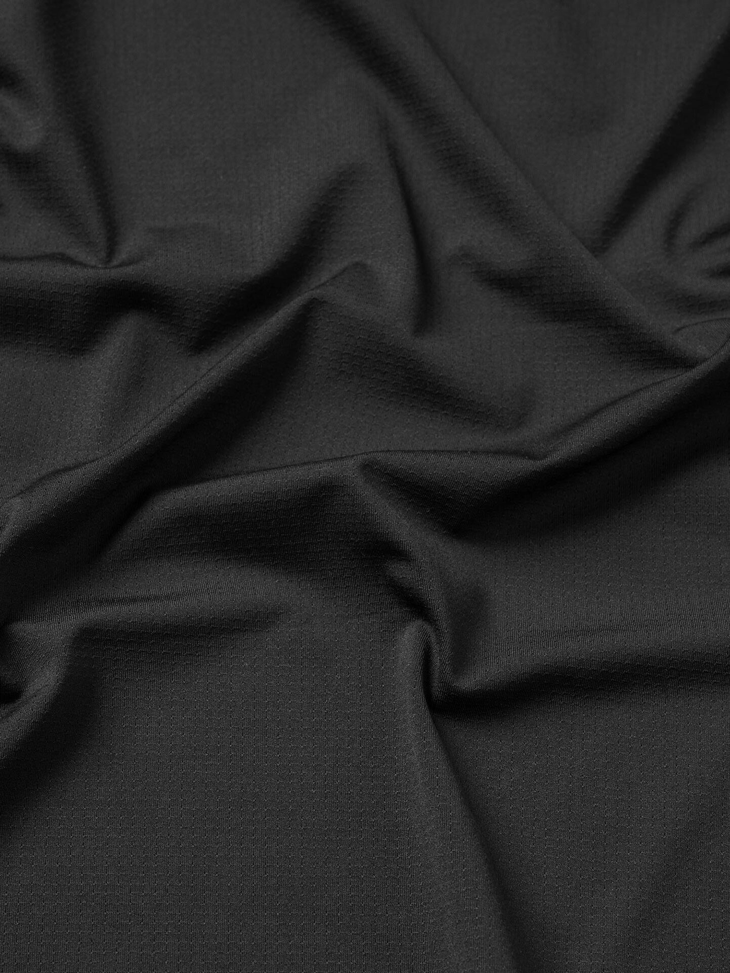 Italian Black Performance Mesh Shirts by Proper Cloth