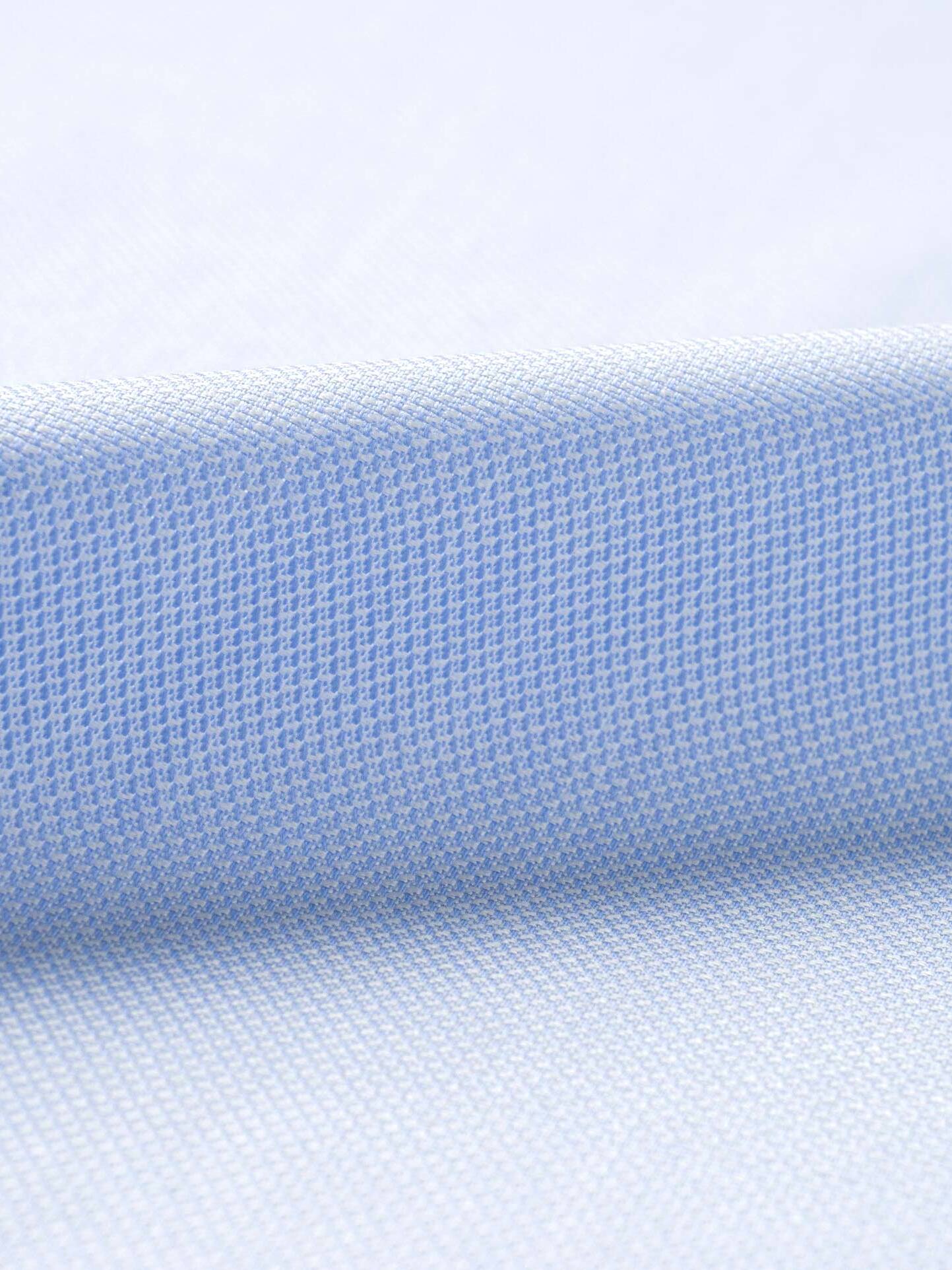 Reda Light Blue Royal Oxford Merino Wool Shirts by Proper Cloth