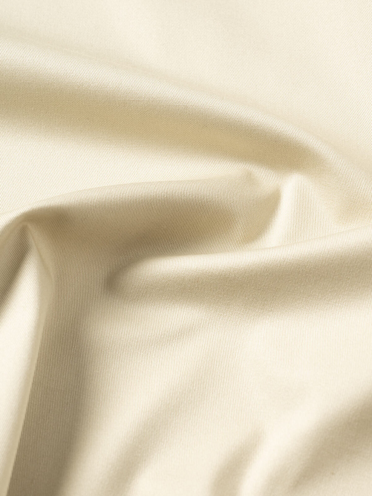 Di Sondrio Beige Stretch Cotton Twill Shirts by Proper Cloth