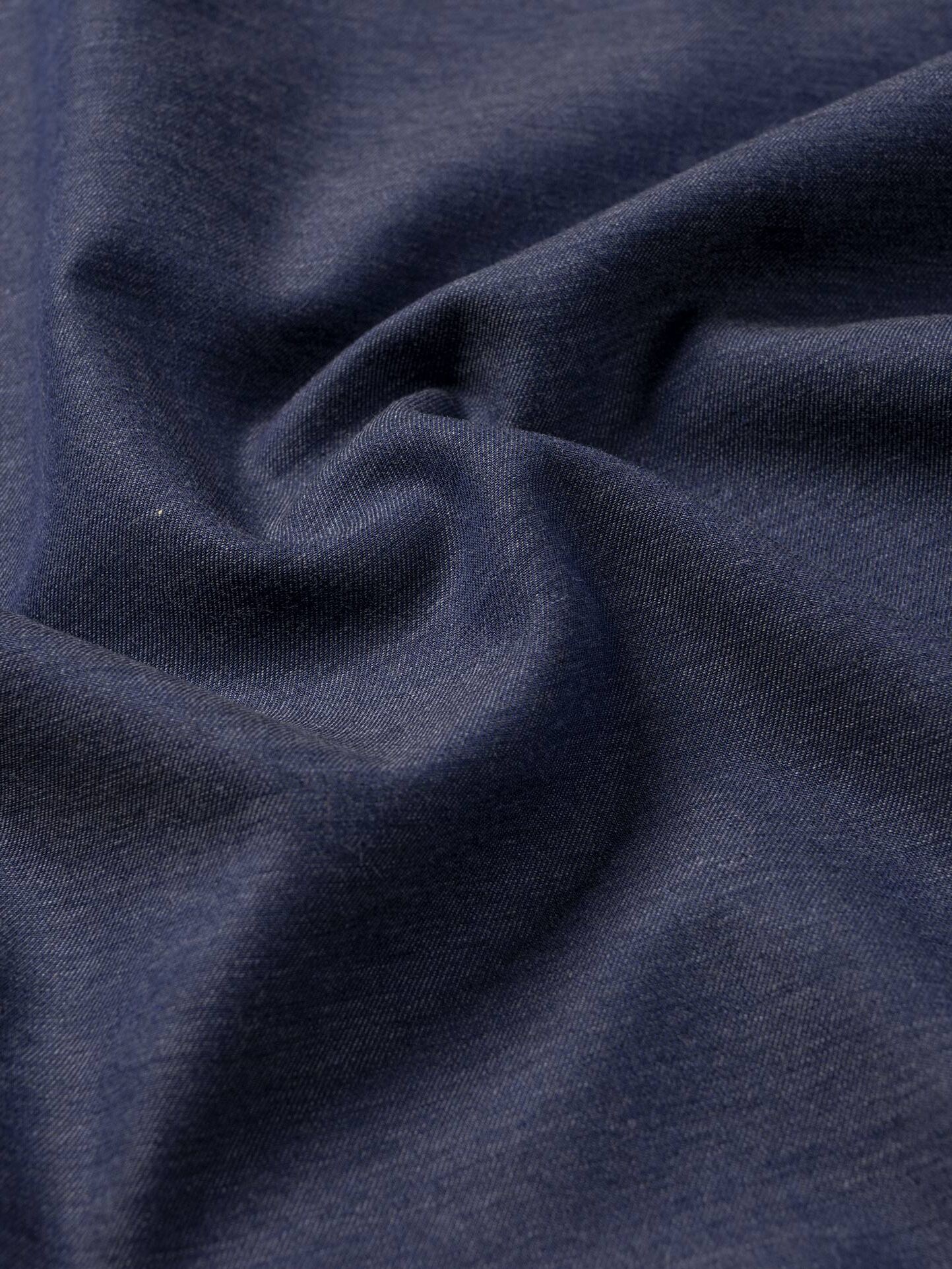 Slate Melange Cotton Twill Shirts by Proper Cloth