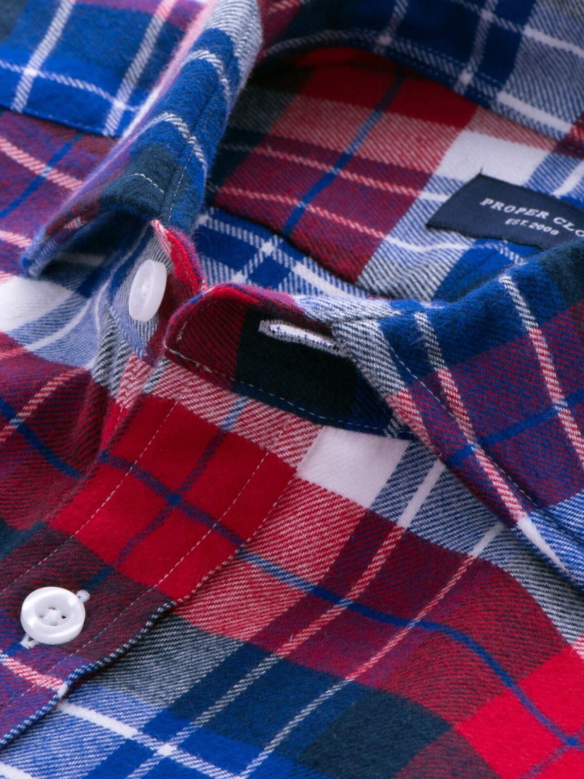 Red And Blue Plaid Pattern