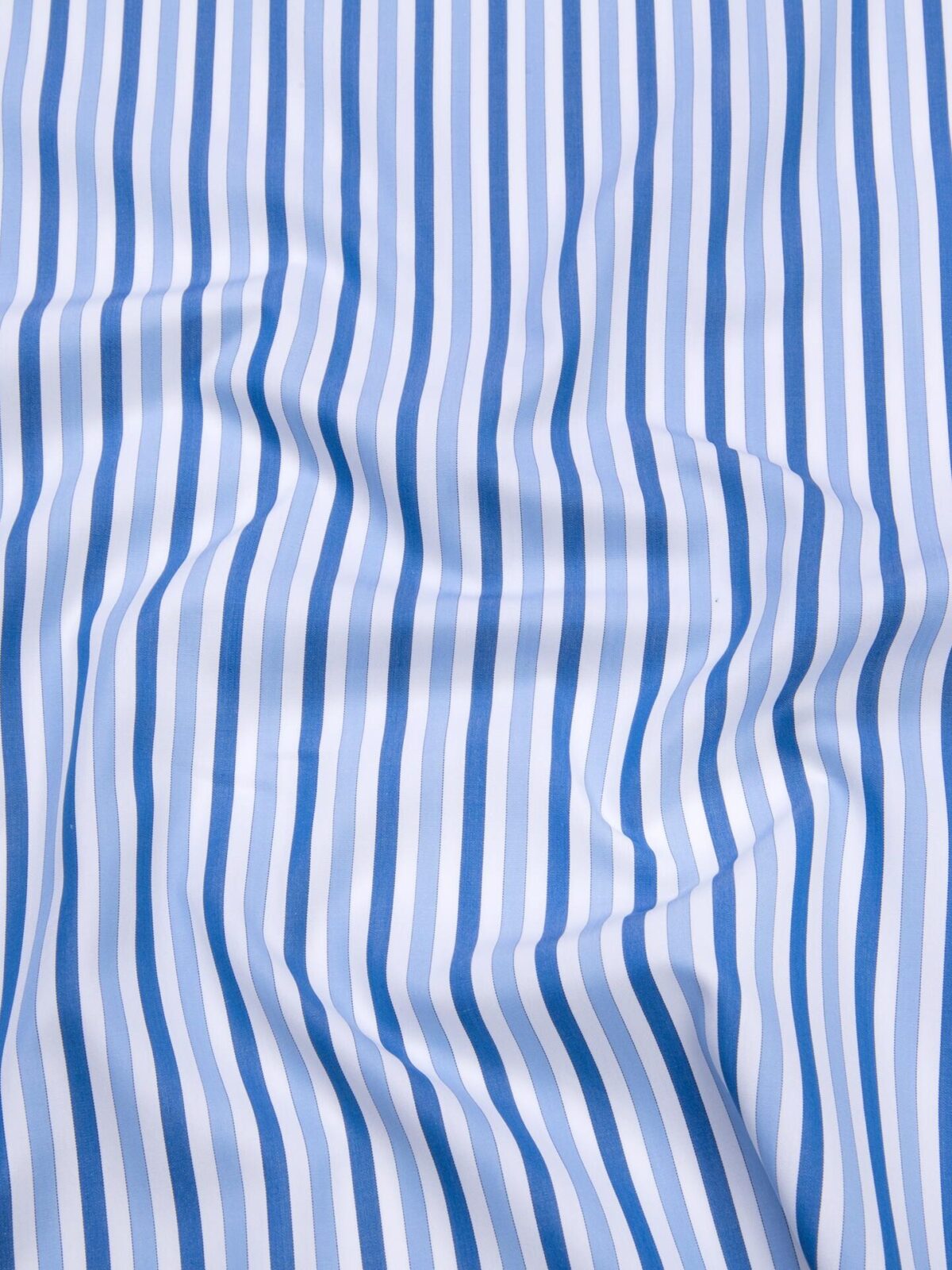 Stanton Light Blue Wide Stripe Shirts by Proper Cloth