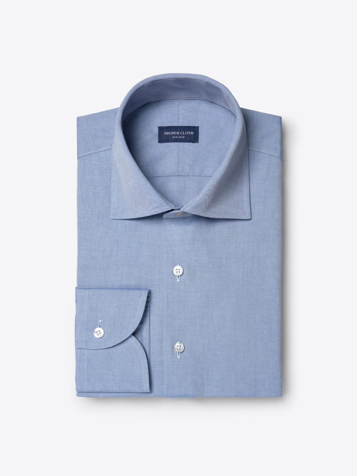 The Non-Iron Pinpoint Shirt in Slate