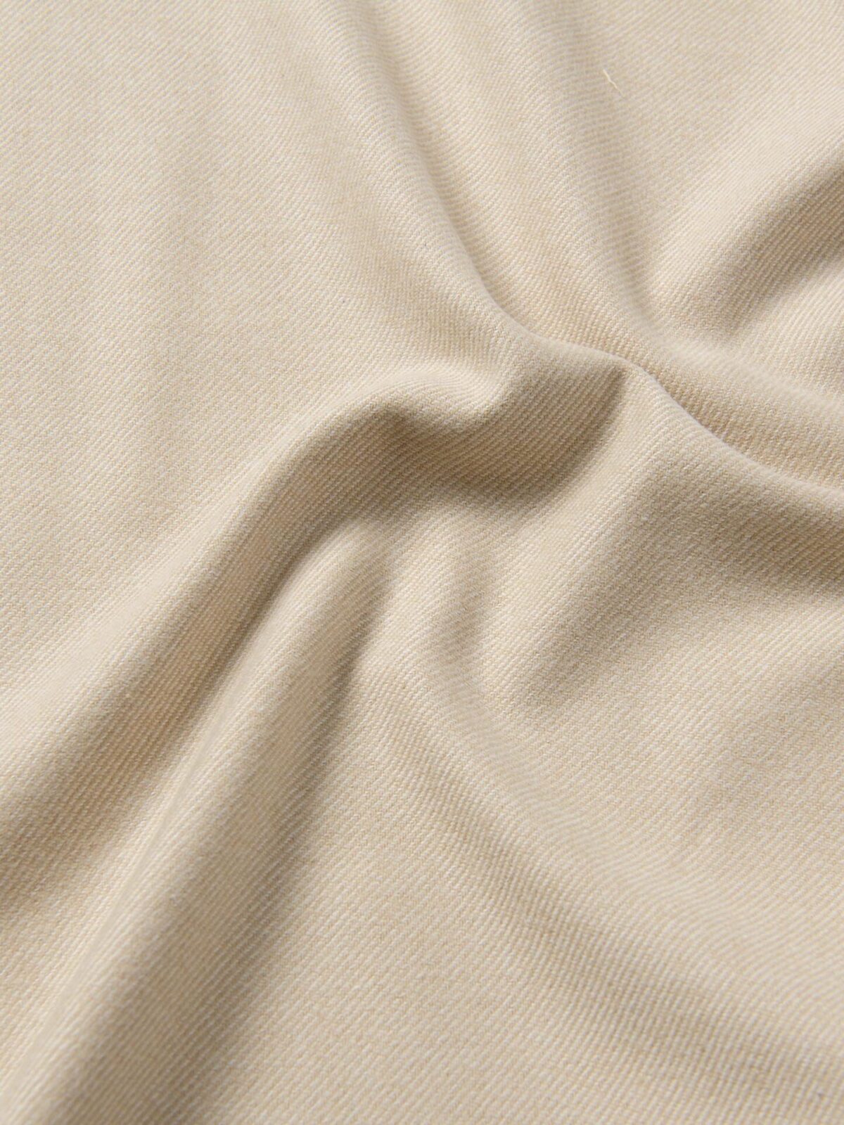 Portuguese Beige Twill Flannel Shirts by Proper Cloth